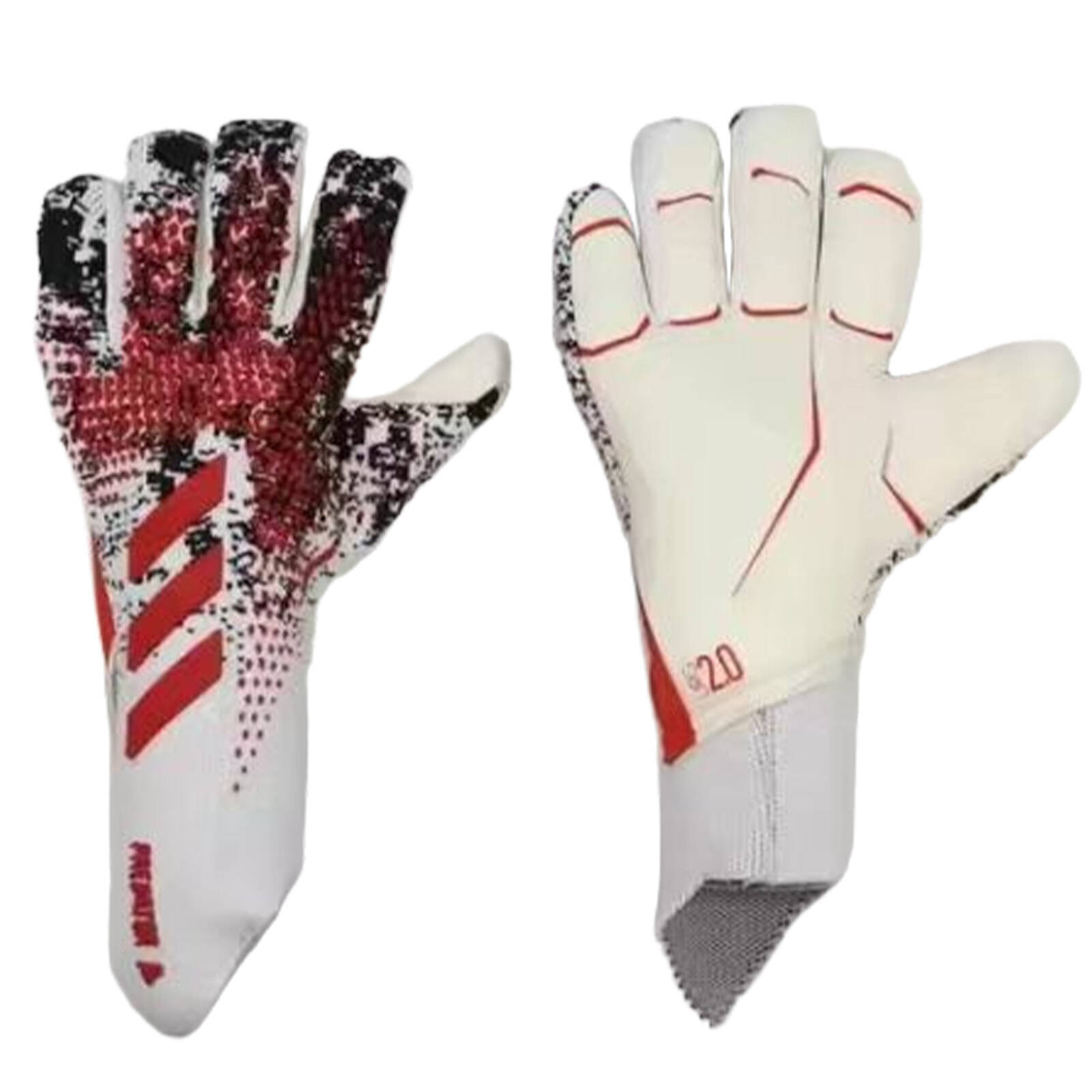 TELOLY Goalie Gloves Cold Climate-Ready Goalkeeper Gloves Easy to Pair ...