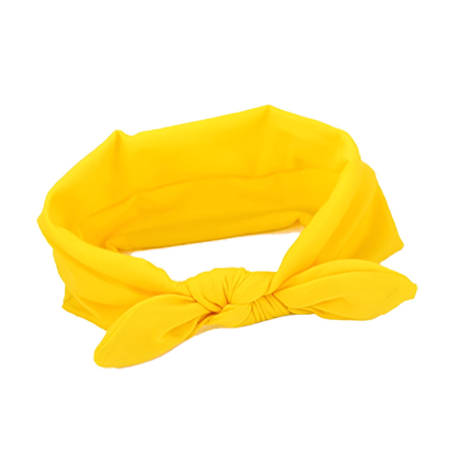 TELOLY Headbands for Women,Polyester Yellow Headband,Baby Girl ...