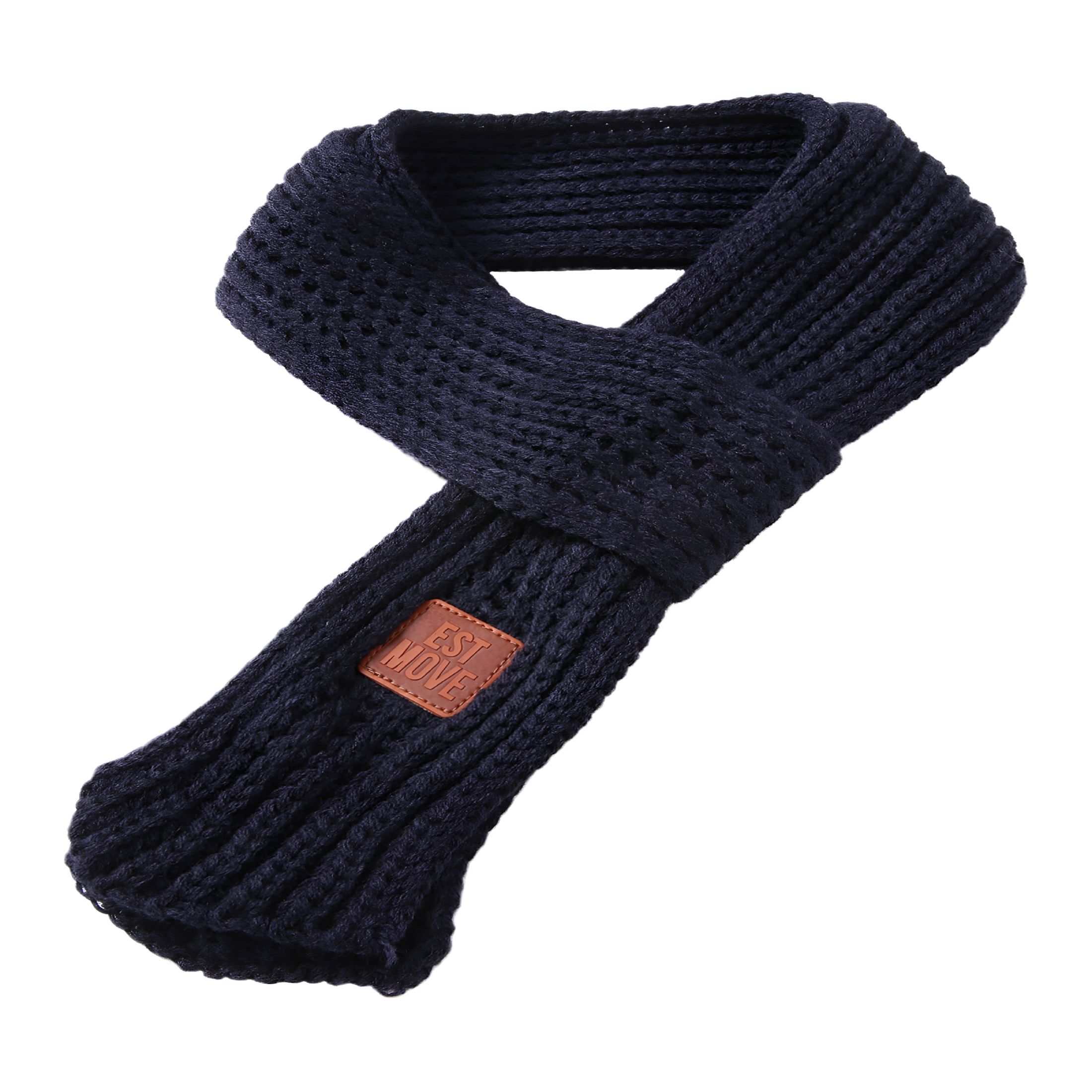 TELOLY Kids Scarf Boys Girls Baby Christmas Winter Warm Scarf Knit ...