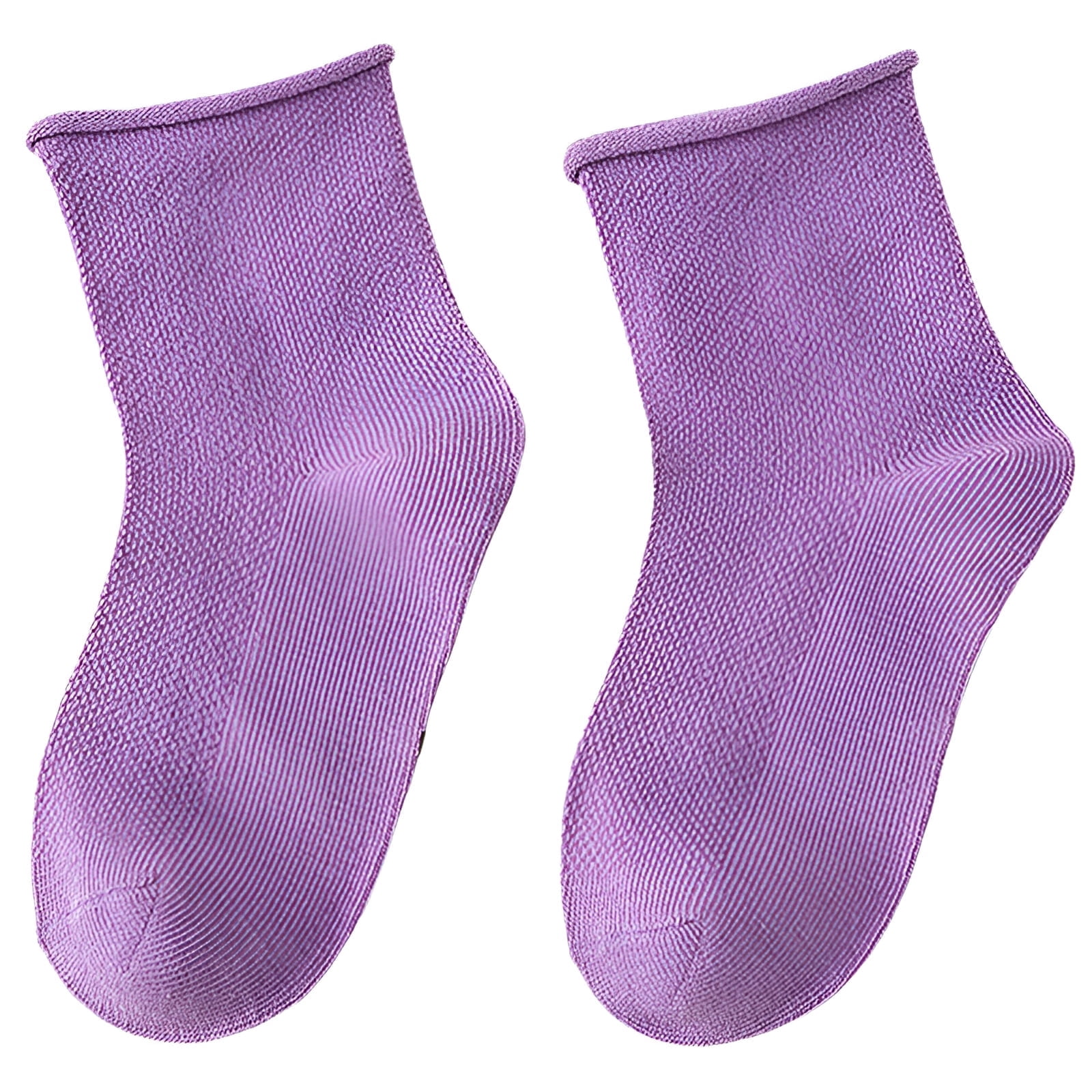 TELOLY Kids Socks9-11Mens Ankle Socks Size 9-11 Men's Socks ,Purple ...