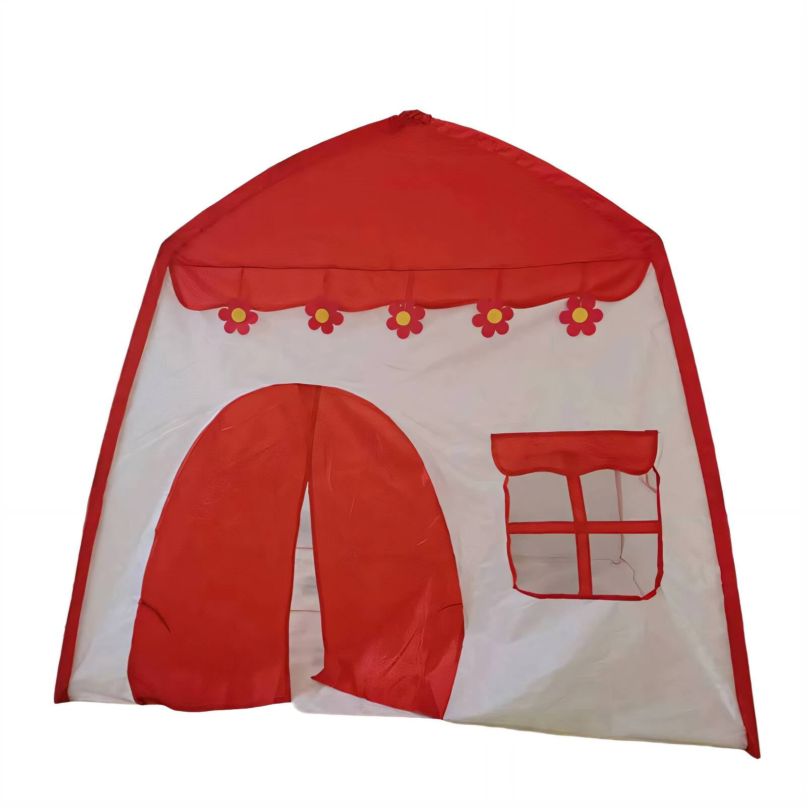 TELOLY Kids Tent Cute Floral Design Kids Play Tent Convenient to Carry ...