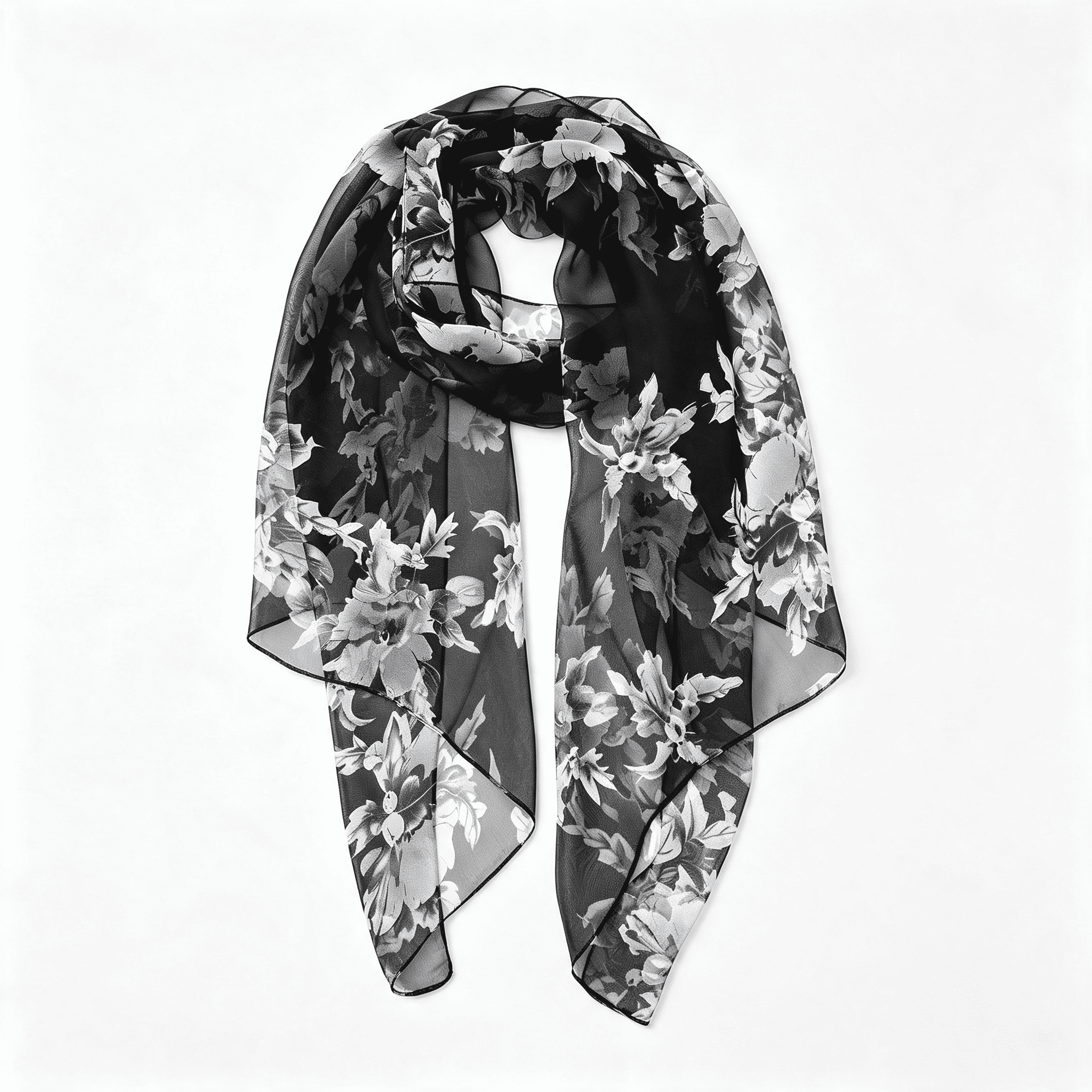 TELOLY Ladies/Women'S Lightweight Floral Print/Solid Color Mixture ...