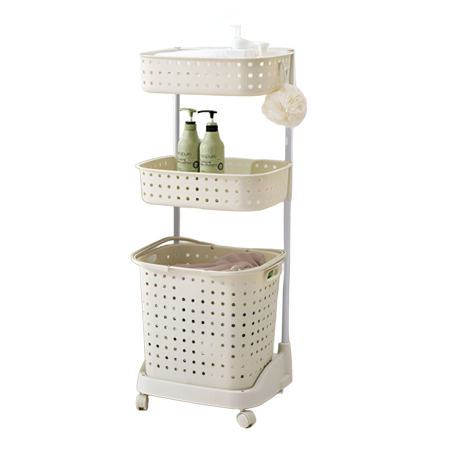 TELOLY Laundry Basket Stackable Design Large Laundry Hamper Large ...