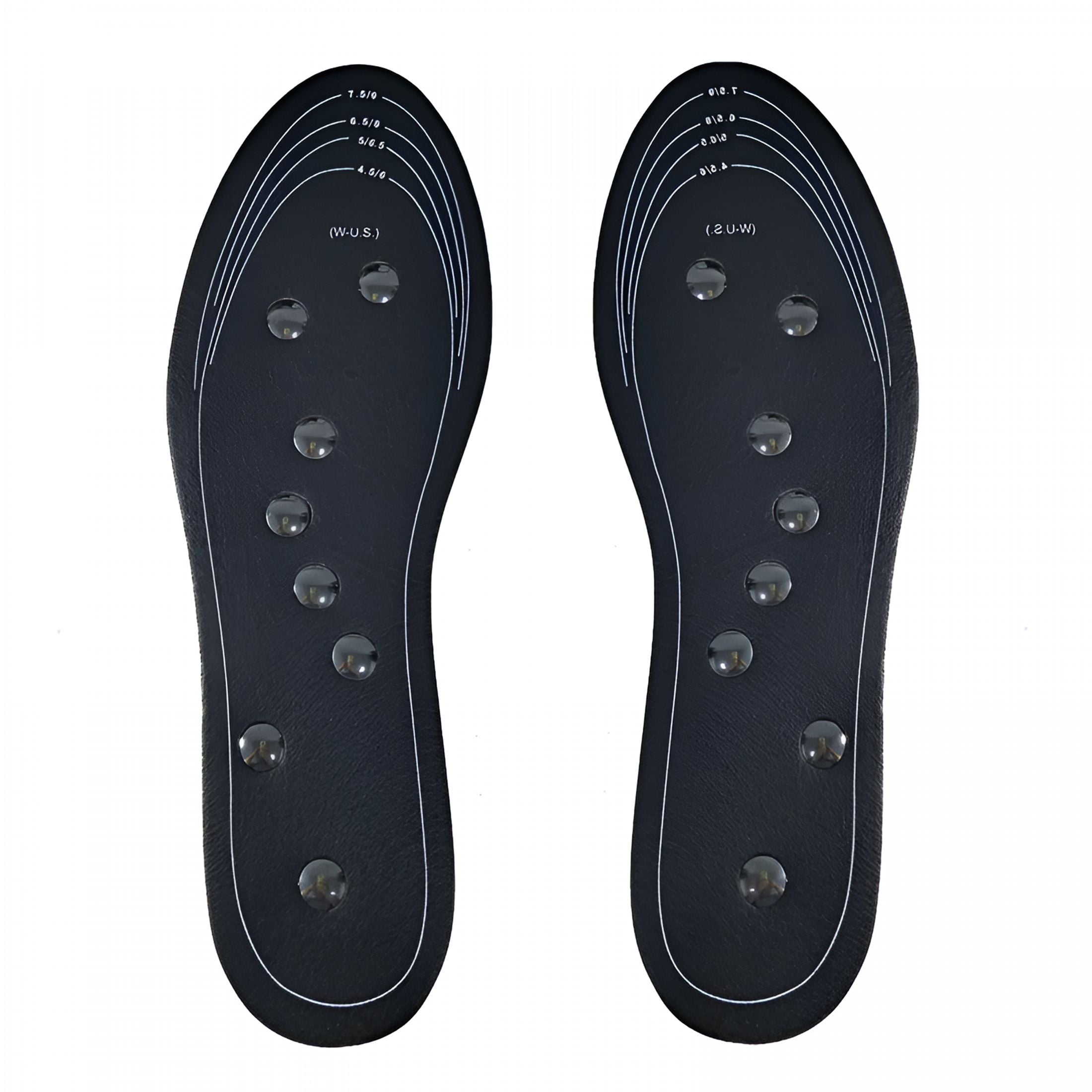 TELOLY Magnetic Insoles Shoe Foot Arch Support Inserts Acupressure ...