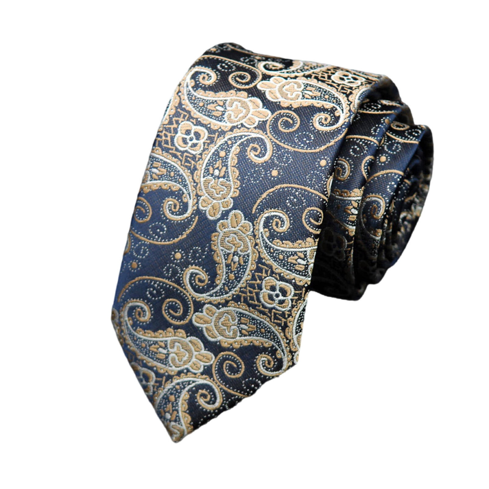 TELOLY Men'S Ties Thin Design Necktie Stylish Individuality Corbatas ...