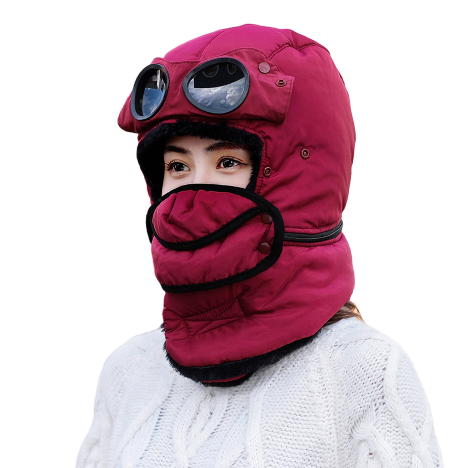 TELOLY Mens Hats,Hat and Neck Split Ushanka,Warm and Stylish Hat for Men,Style 3 - Walmart.com