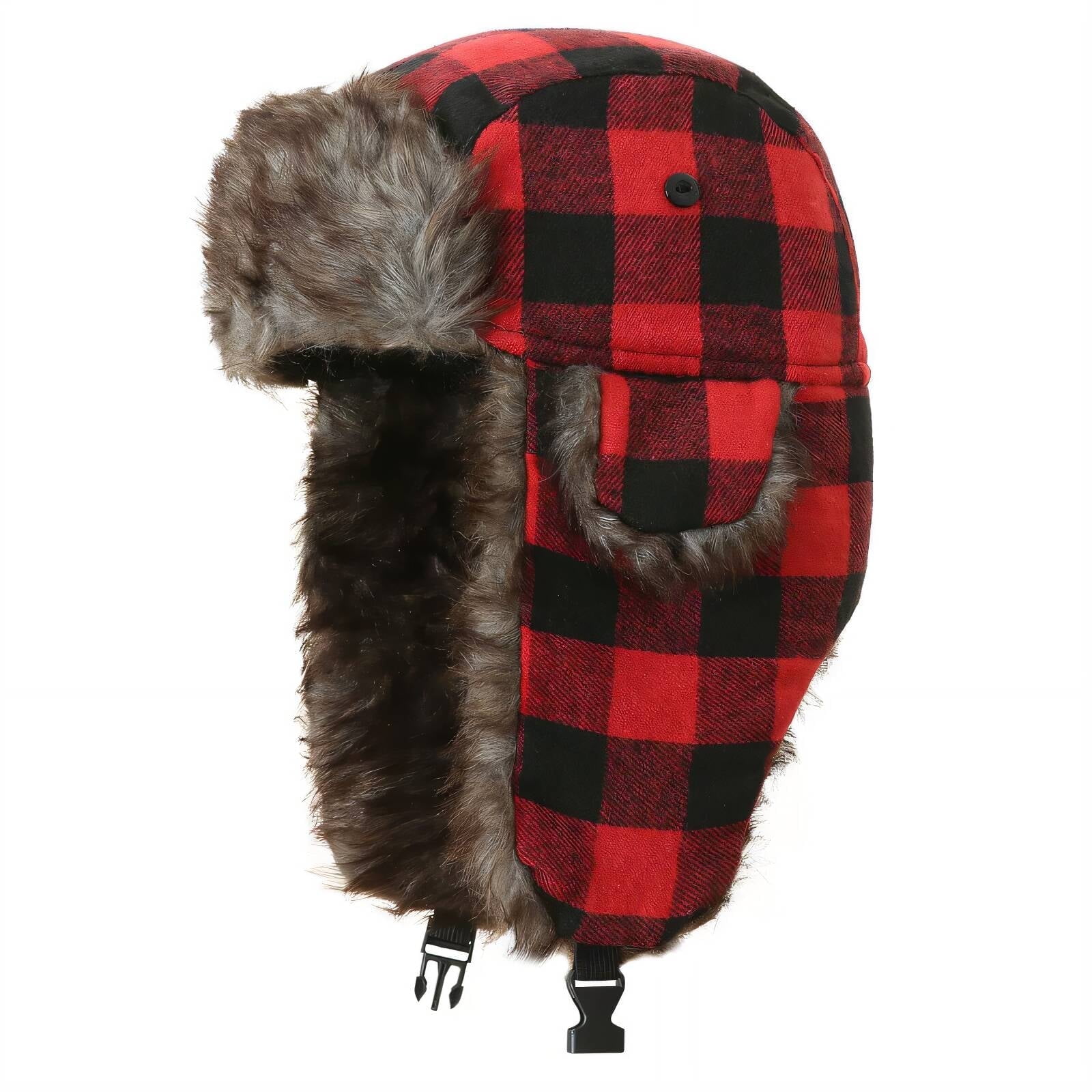 TELOLY Mens Hats,Super Warmth Hat with Ear Flaps,Cold Weather ...