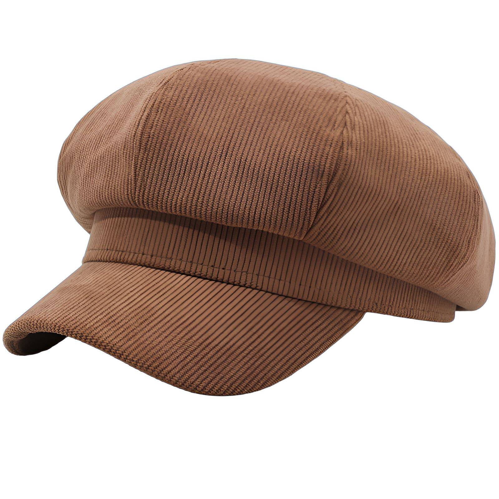 TELOLY Newsboy Cap for Men,Octagonal Hat Design Wool Hats for Men ...