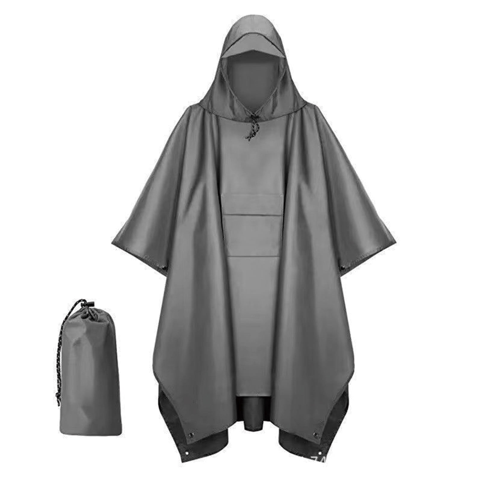 TELOLY Poncho,Three-in-One Functionality Flat Ponchos Adult,High ...