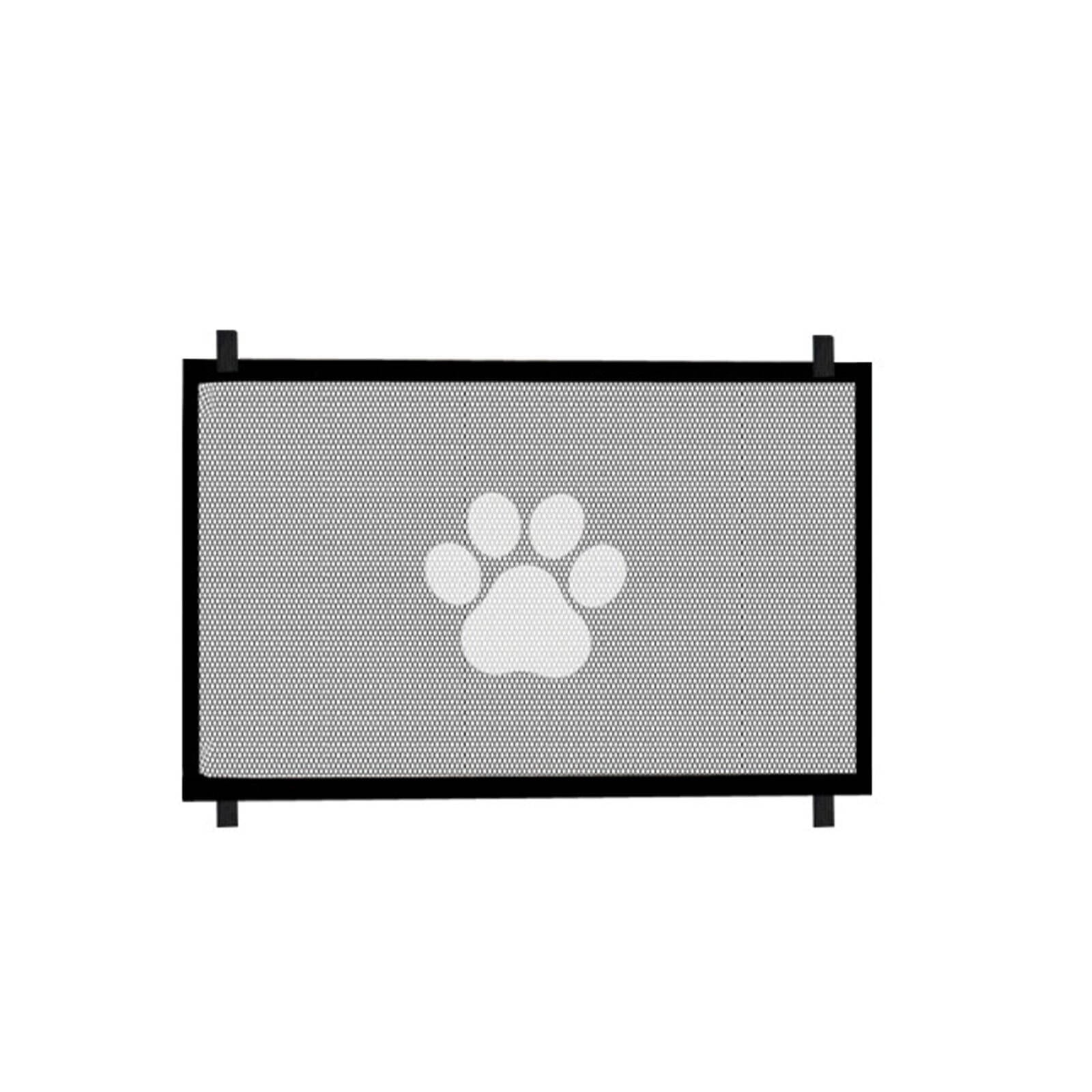 TELOLY Portable Baby Gate Portable Baby Gate Mesh Security Door Mesh ...