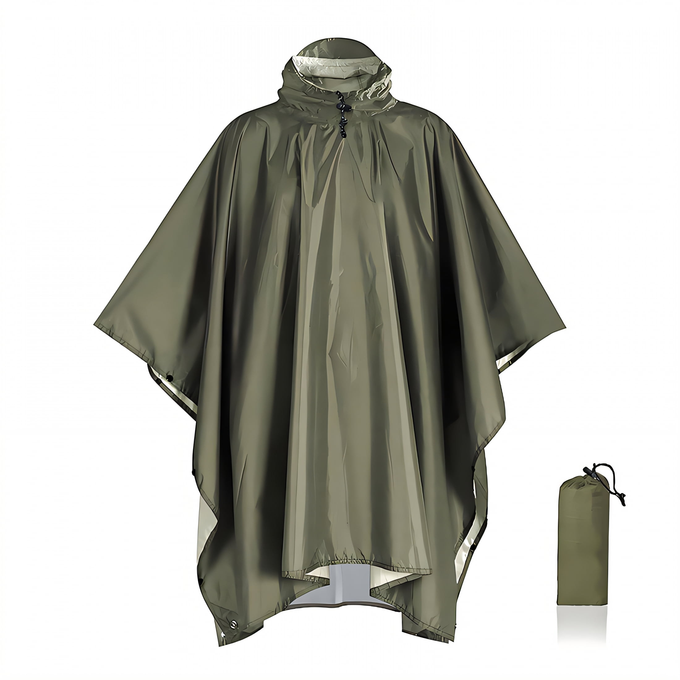 TELOLY Rain Ponchos for Adults,Polyester Rain Poncho,One Size Adult ...