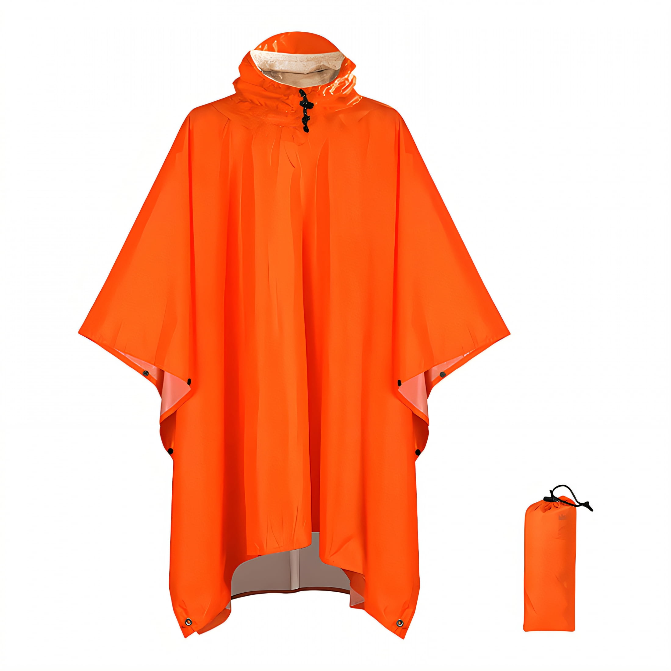 TELOLY Rain Ponchos for Adults,Polyester Emergency Poncho,One Size ...