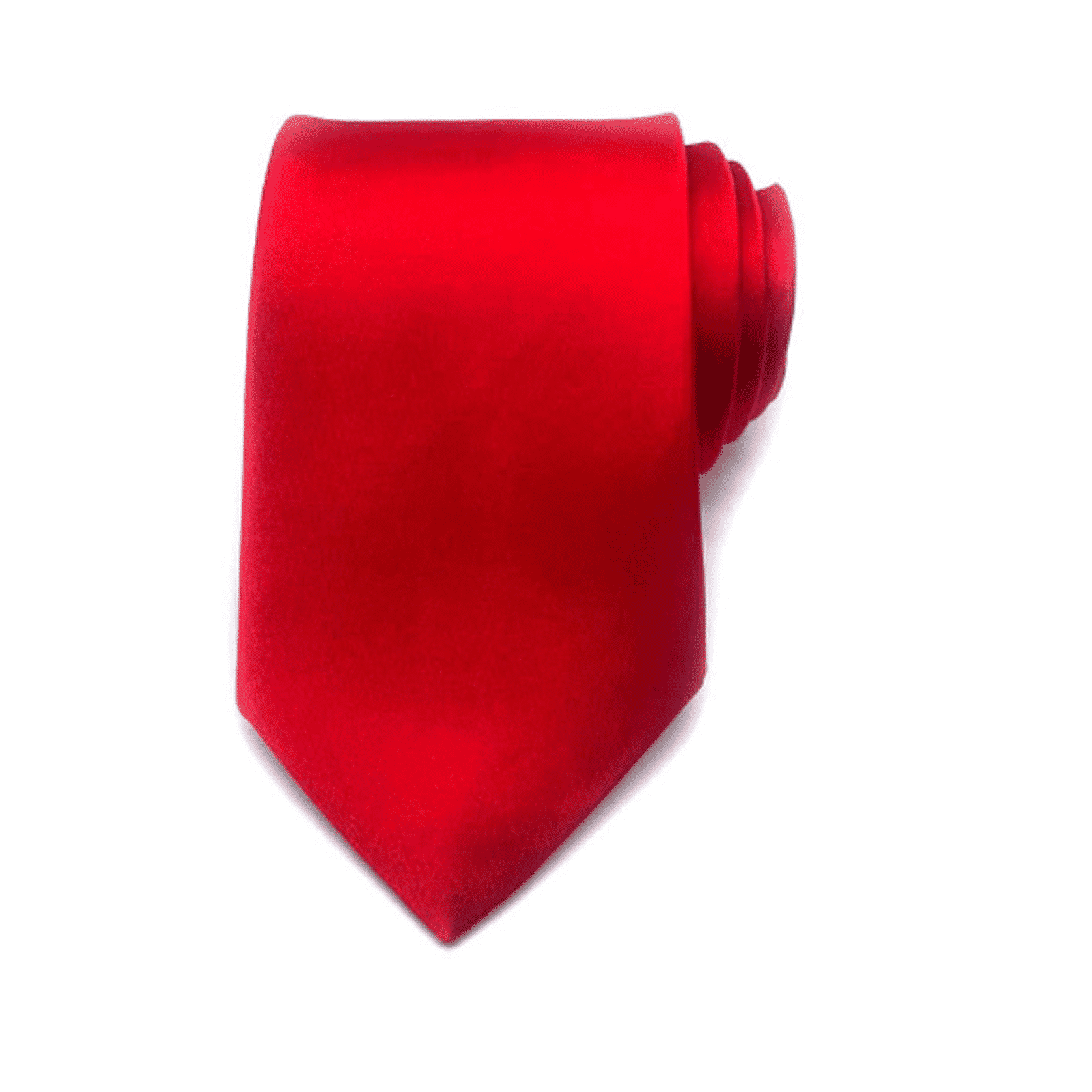 TELOLY Red Tie,Hand Knotting Process Red Ties for Men,Neat and Firm ...