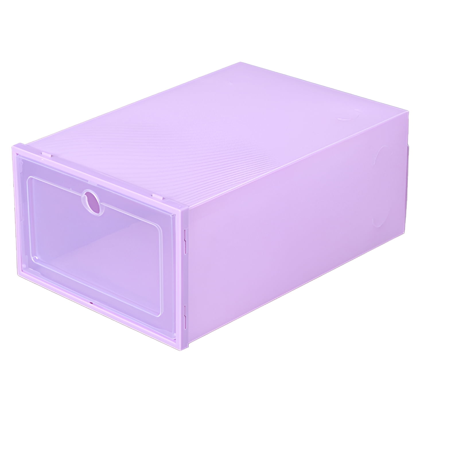TELOLY Shoe Boxes Natural PP Material Clear Shoe Storage Boxes ...