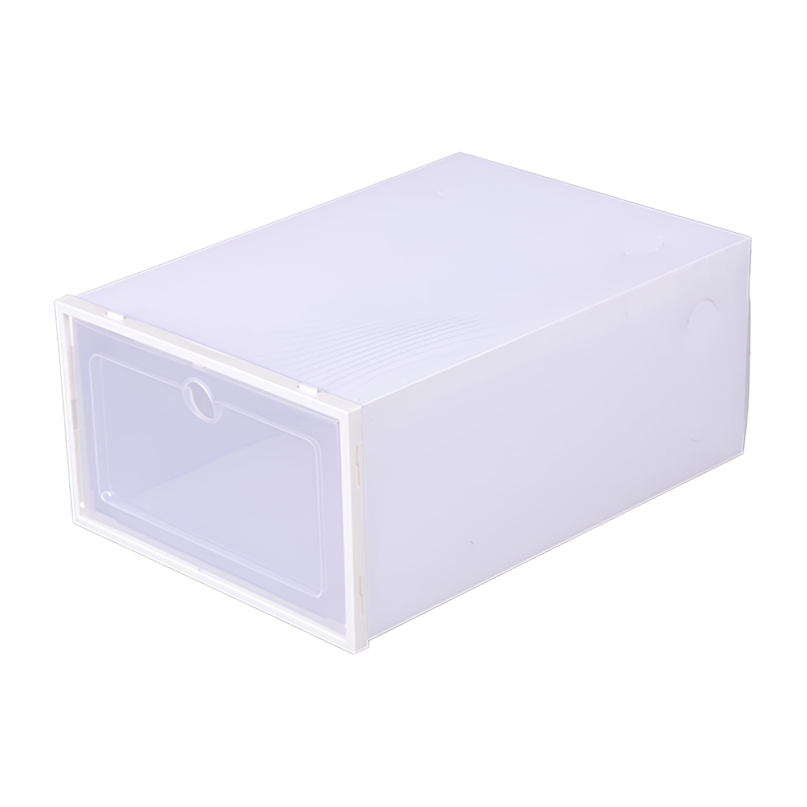 TELOLY Shoe Boxes Safe Material Choice Shoe Boxes Instant Detach Clear ...