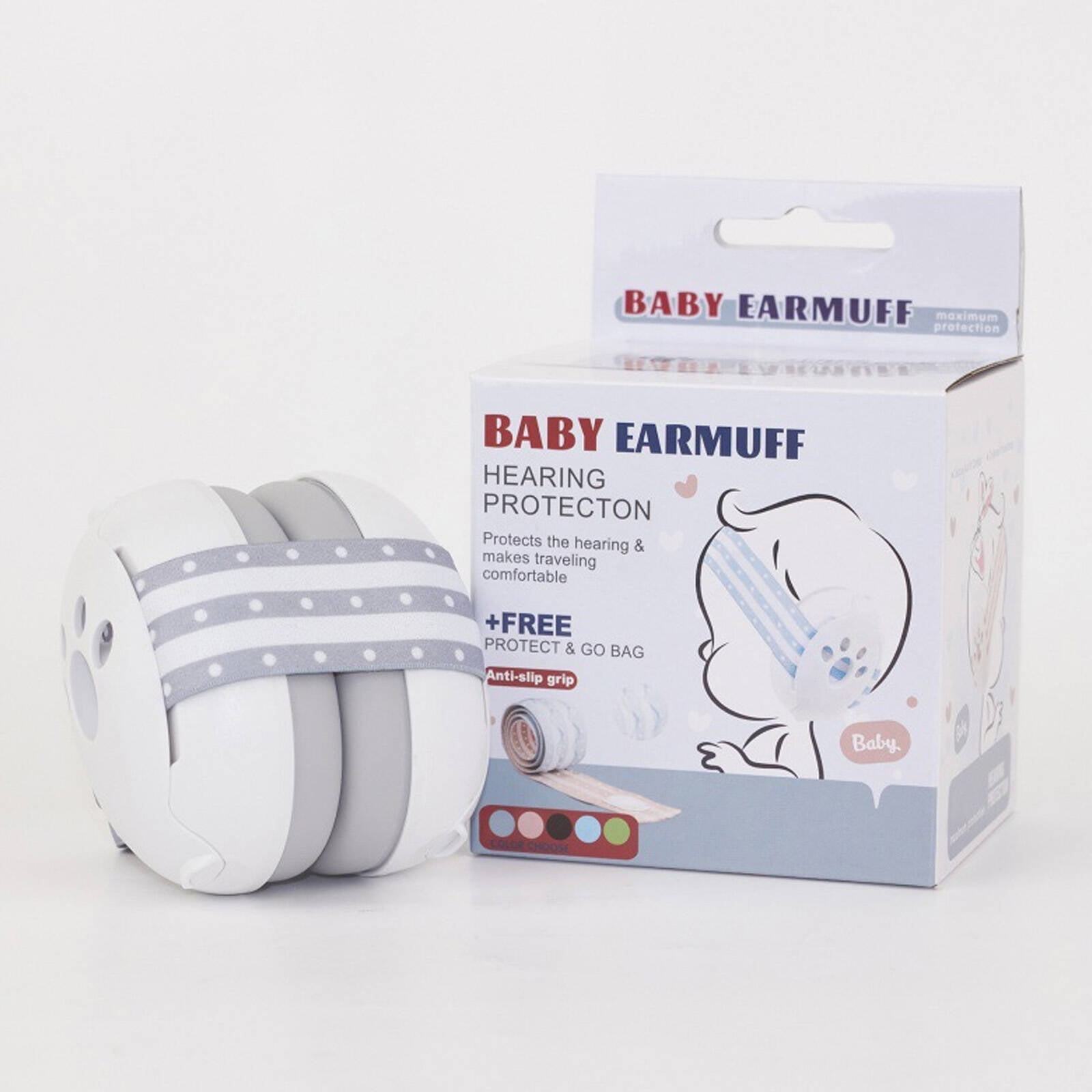 TELOLY Shooting Ear Protection,Comfortable Fit Ear Protection for Gun ...