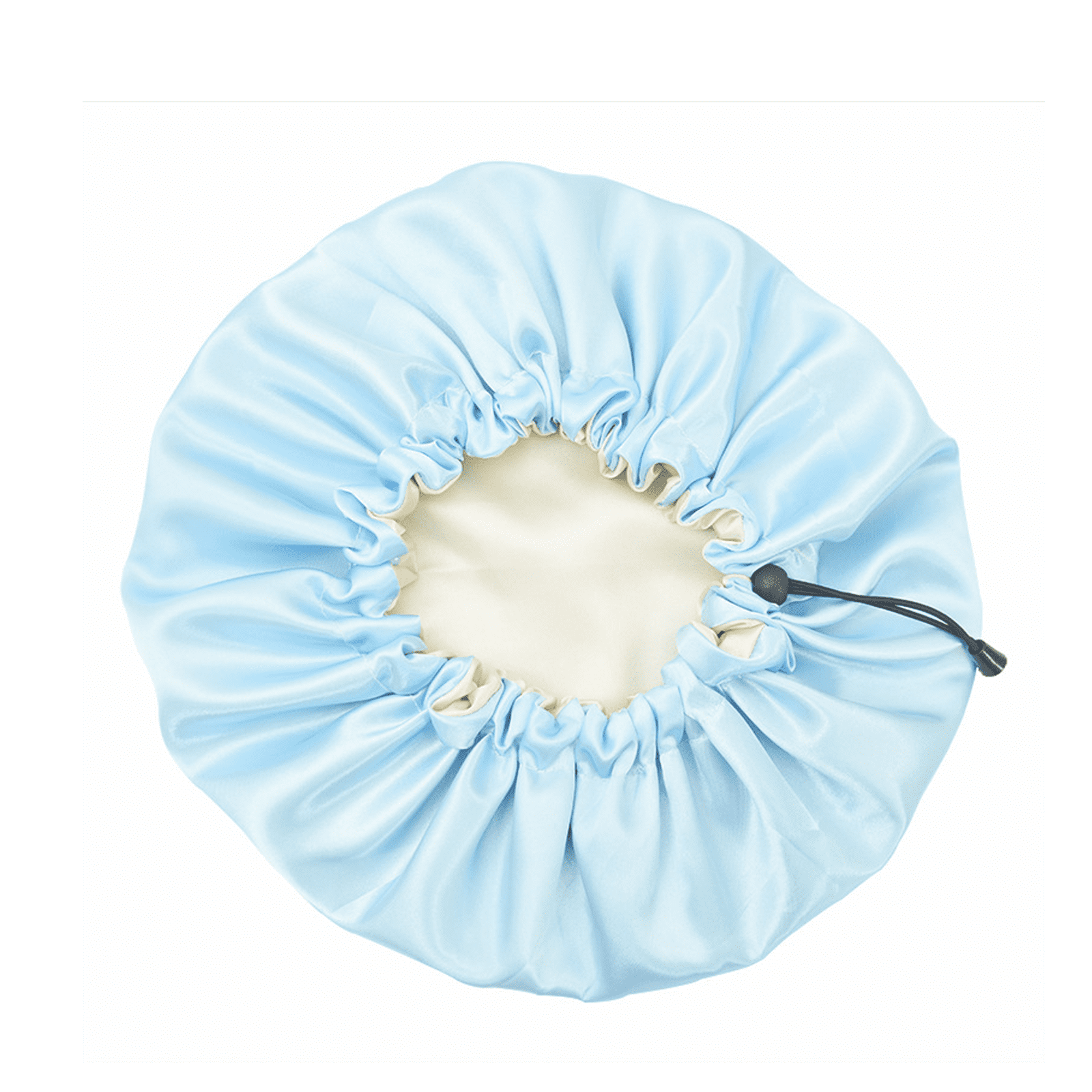 TELOLY Shower Cap,Large Shower Cap with Double-Layer Protection ...
