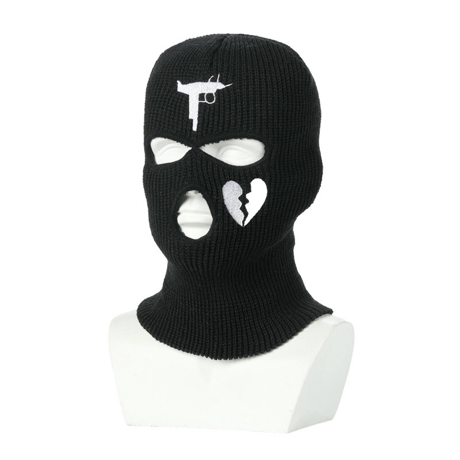 TELOLY Ski Mask,Clear Embroidery Ski Mask for Men,Stylish and ...