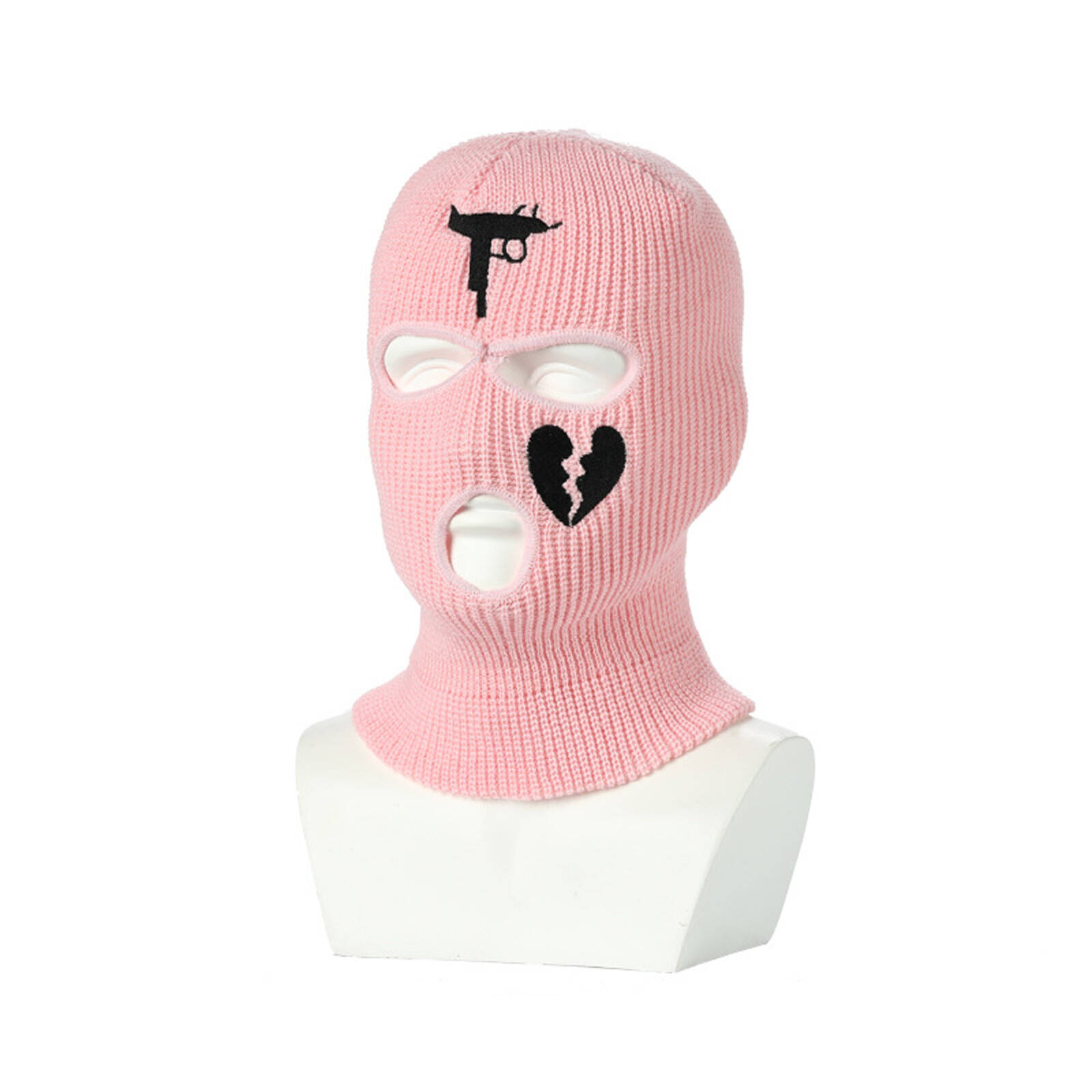 TELOLY Ski Mask,Face Cover Design Ski Mask for Men,Jacquard Pattern ...