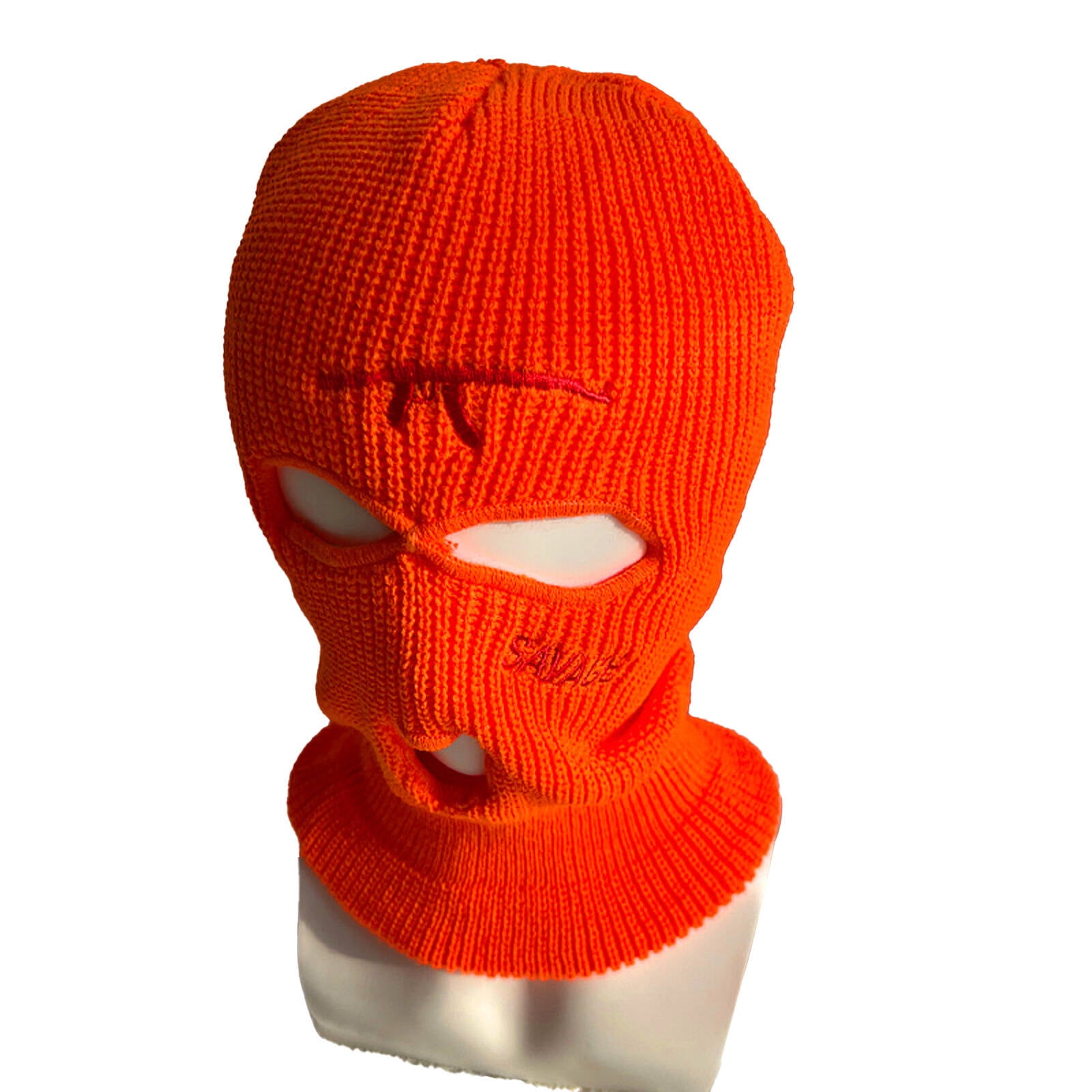 TELOLY Ski Mask,Fine Embroidery Ski Mask for Men,Thickened Inside Full ...
