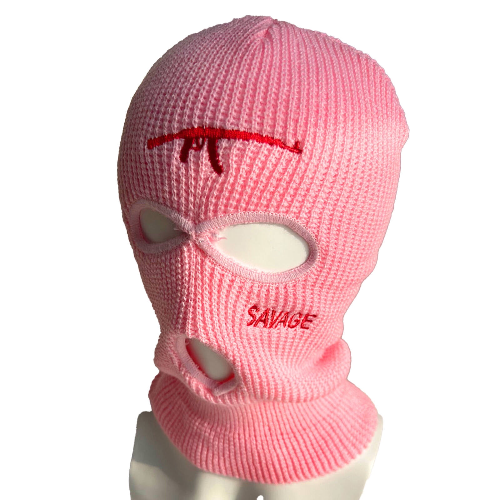 TELOLY Ski Mask,Fine Embroidery Ski Mask for Men,Thickened Inside Full ...