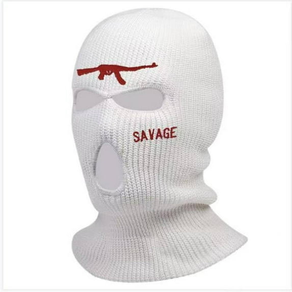 TELOLY Ski Mask,Fine Embroidery Ski Mask for Men,Thickened Inside Full ...