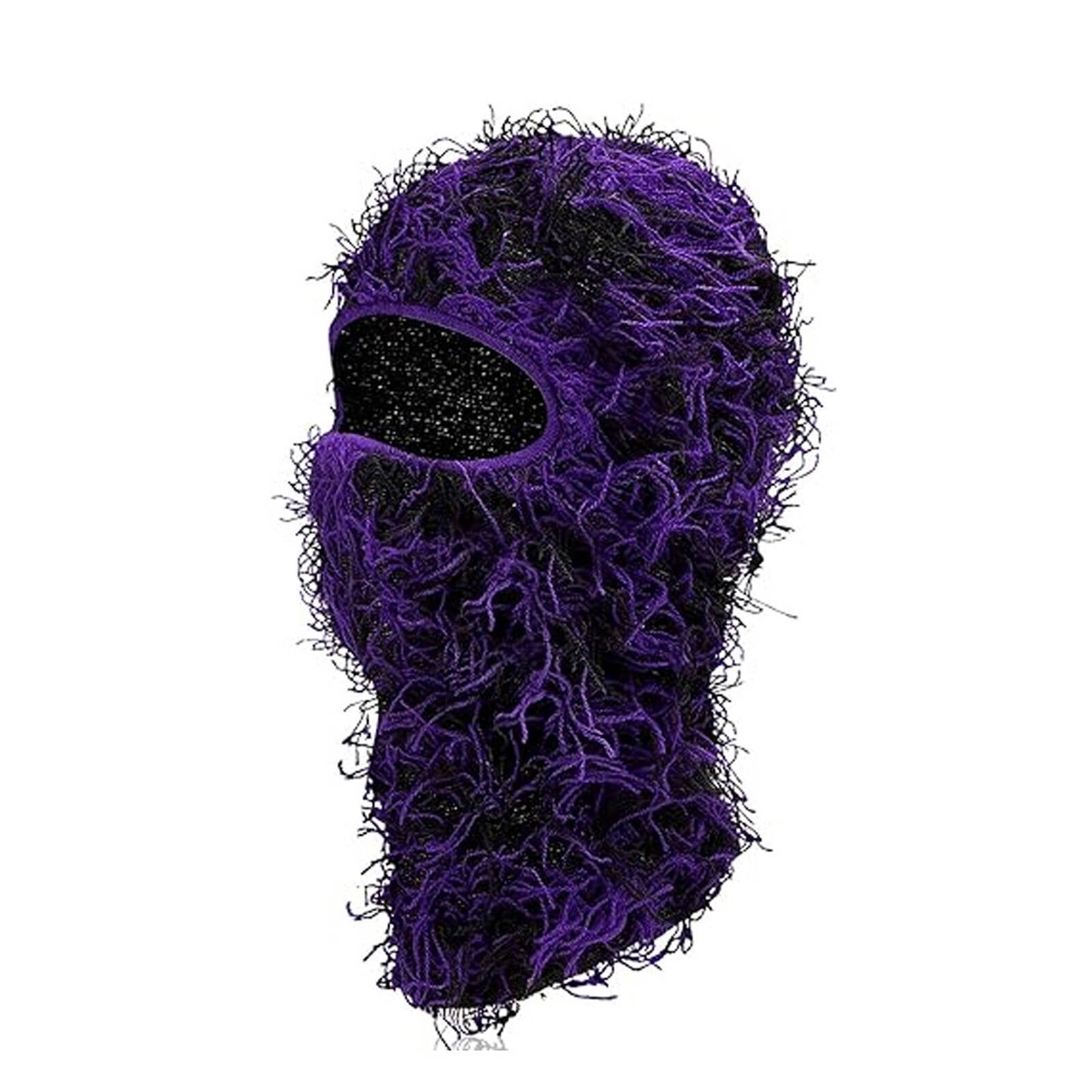 TELOLY Ski Mask,Jacquard Pattern Full Face Mask,Single-Hole Head Design ...