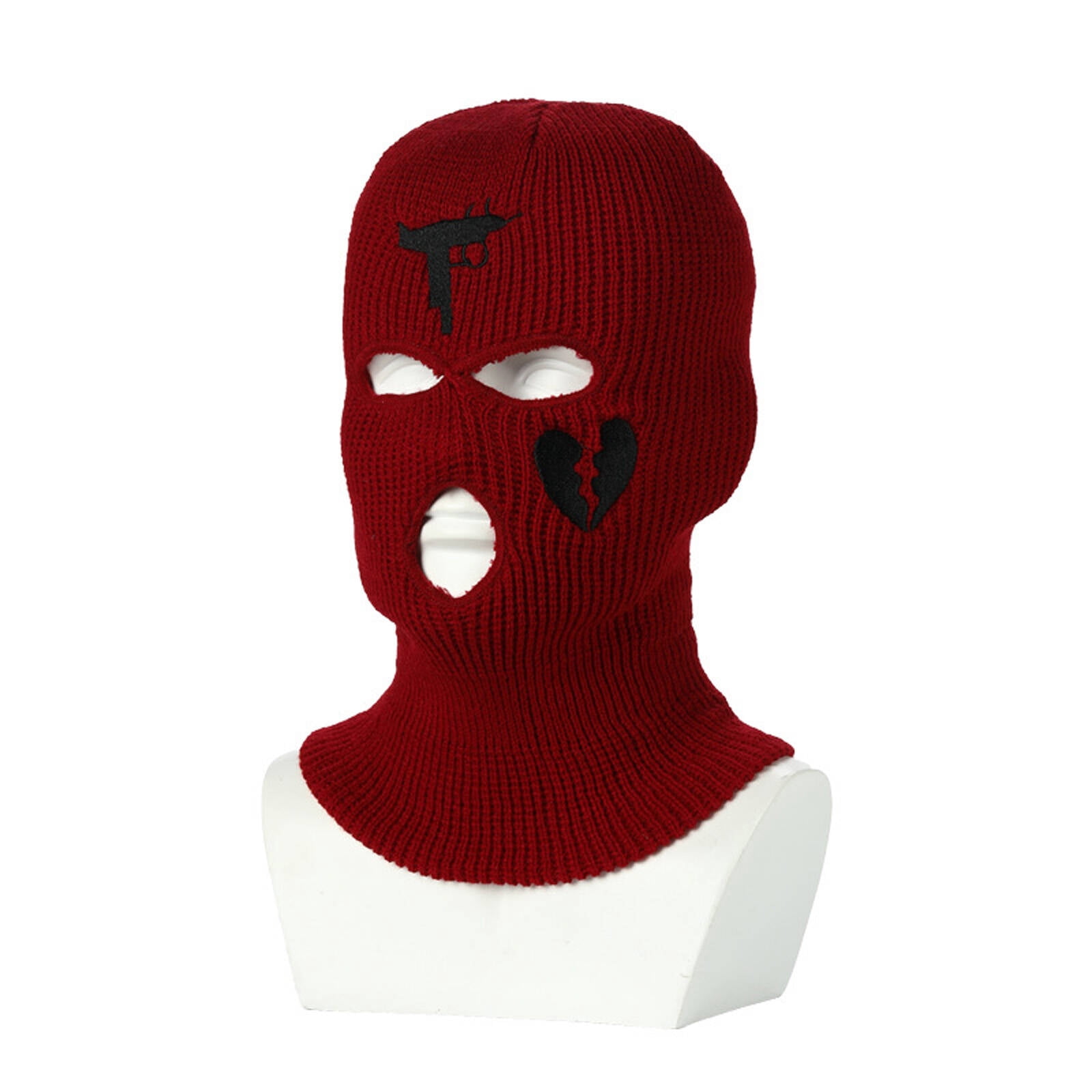 TELOLY Ski Mask,Three-Hole Ventilation Ski Mask for Men,Stylish ...