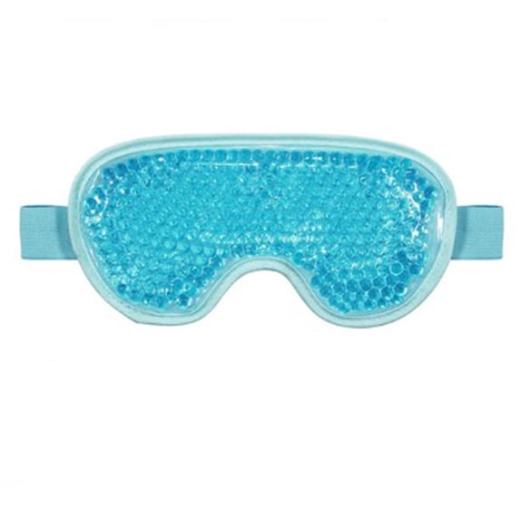 TELOLY Sleep Mask Cooling Ice Gel Eye Mask for Sleep Reusable Eye Mask ...