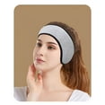 TELOLY Soundproof Sleep Ear Muffs 2 In 1 Ear Muffs Sleep Mask Headband ...
