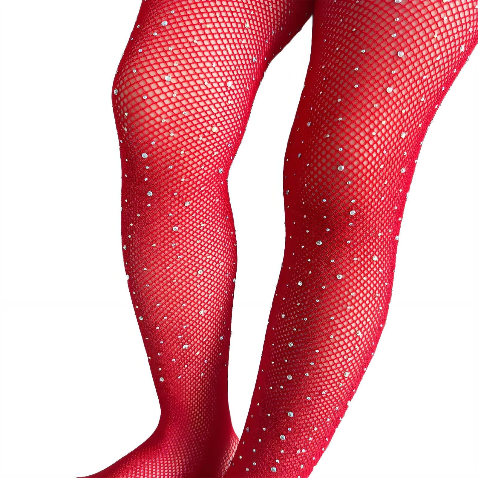TELOLY Sparkle Tights,Elastic Material Knee High Socks,Stylish ...