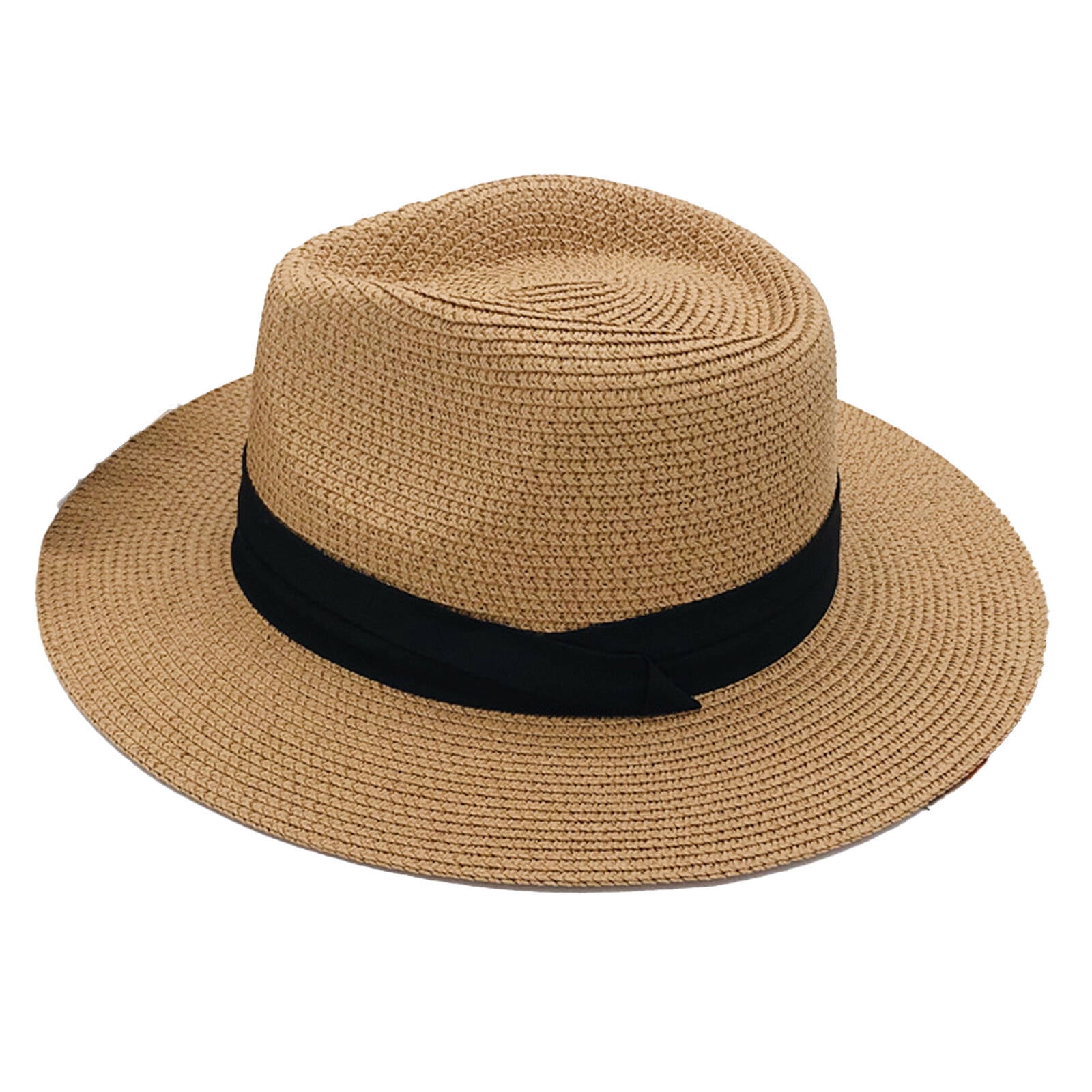 TELOLY Straw Hats for Men,Wide Brim Hats for Women,Fedora Hats for Men ...