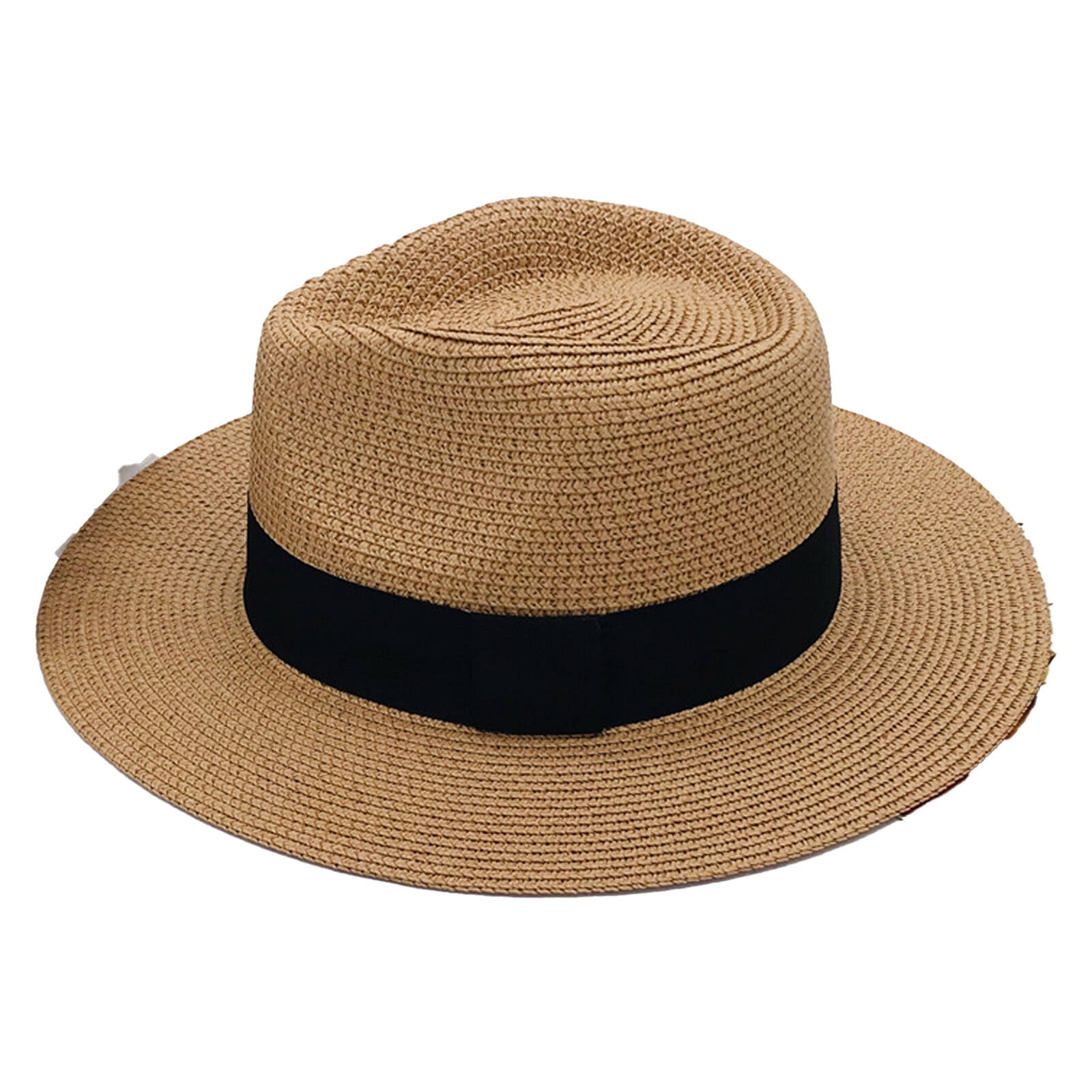 TELOLY Straw Hats for Men,Wide Brim Hats for Women,Fedora Hats for Men ...