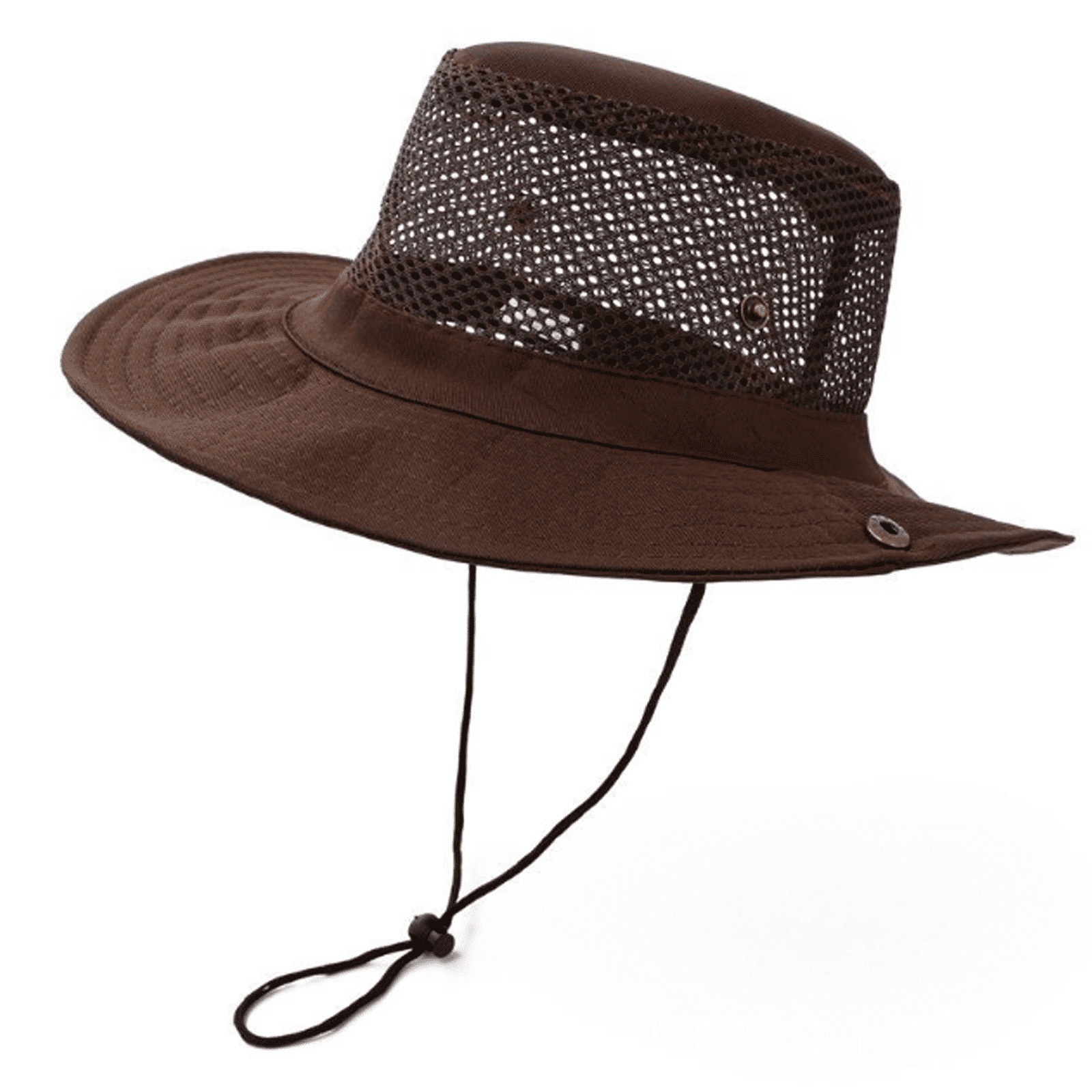TELOLY Sun Hat Large Brim Outdoor Bucket Hat Breathable Mesh Sun Hats ...