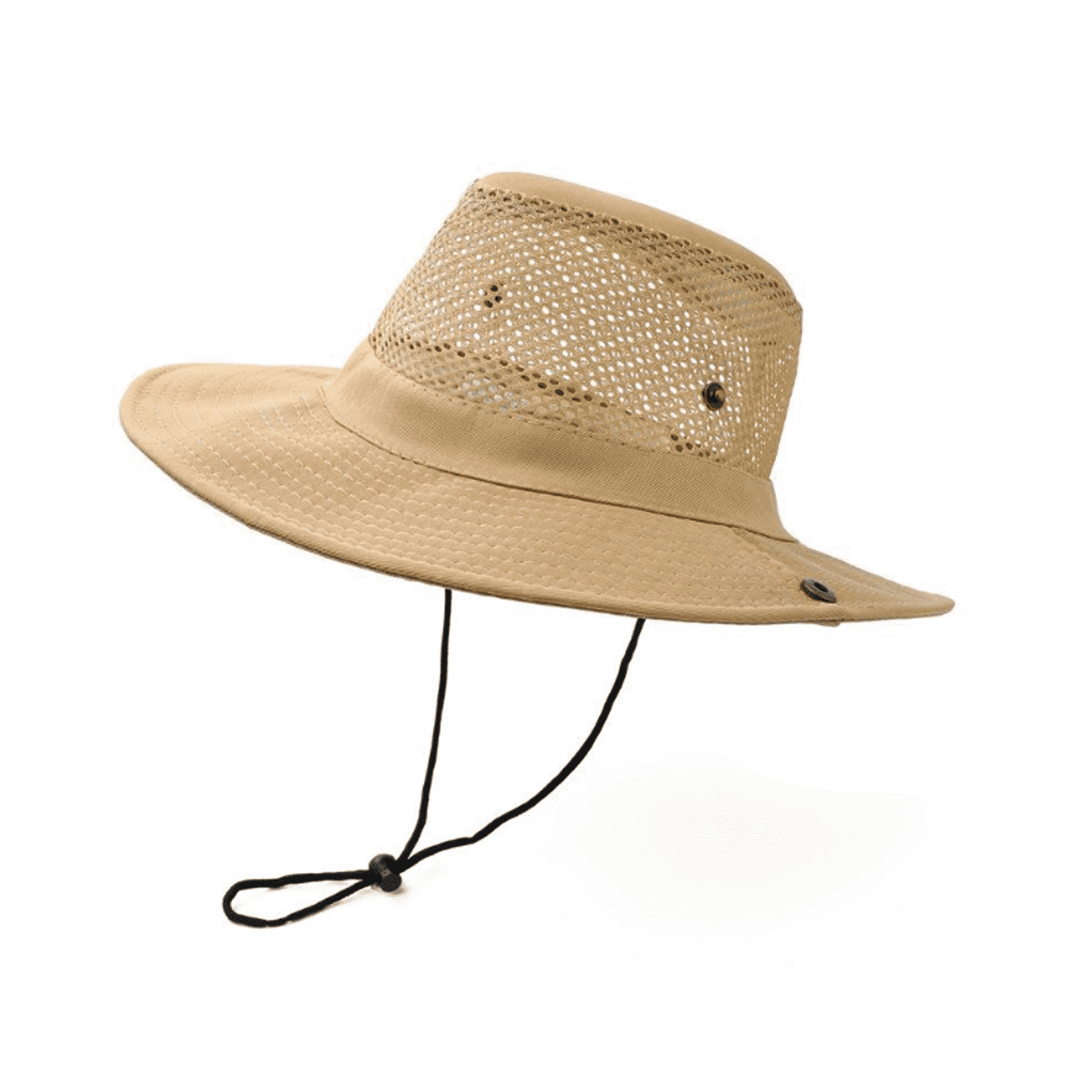 TELOLY Sun Hat Large Brim Outdoor Bucket Hat Breathable Mesh Sun Hats ...
