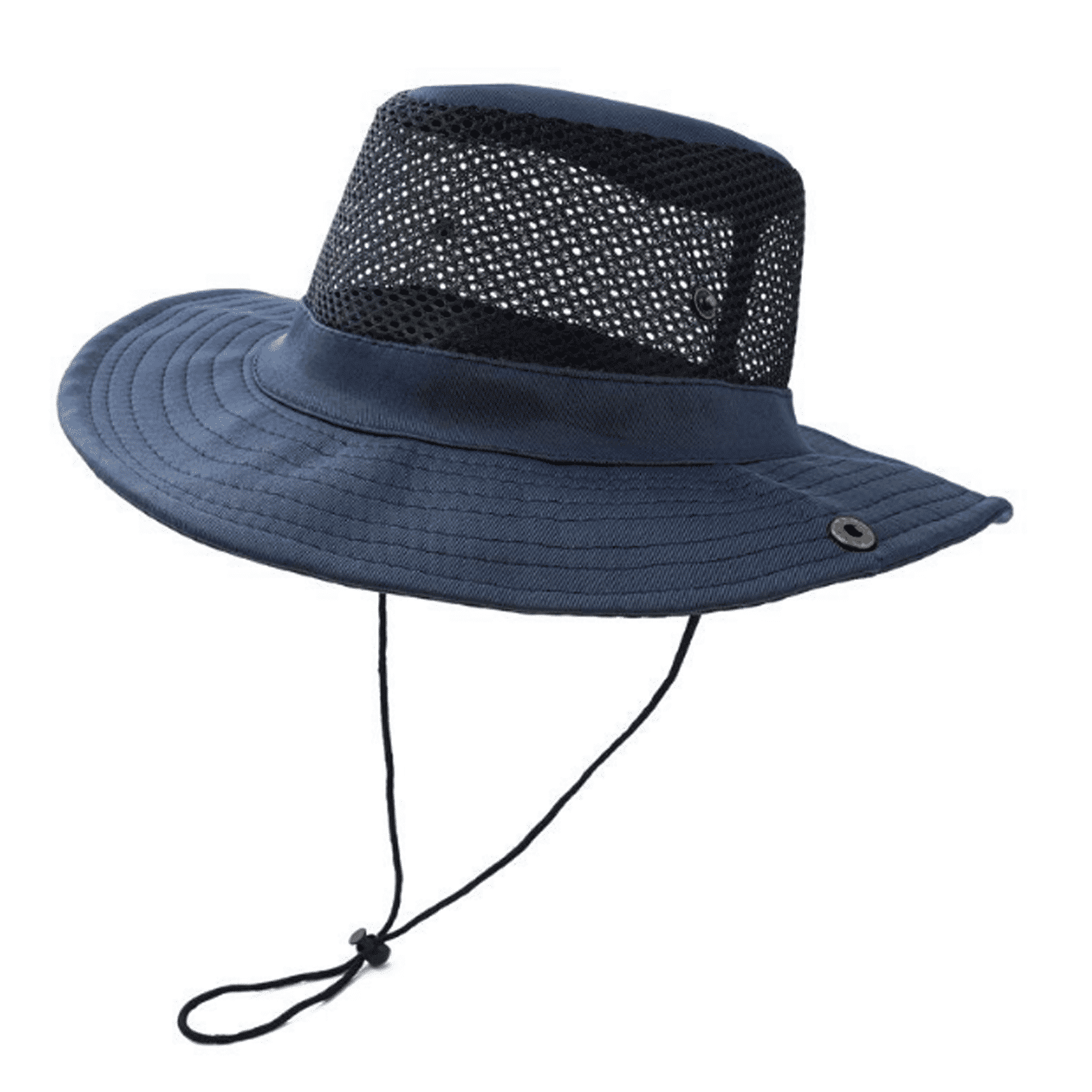 TELOLY Sun Hat Large Brim Outdoor Bucket Hat Breathable Mesh Sun Hats ...