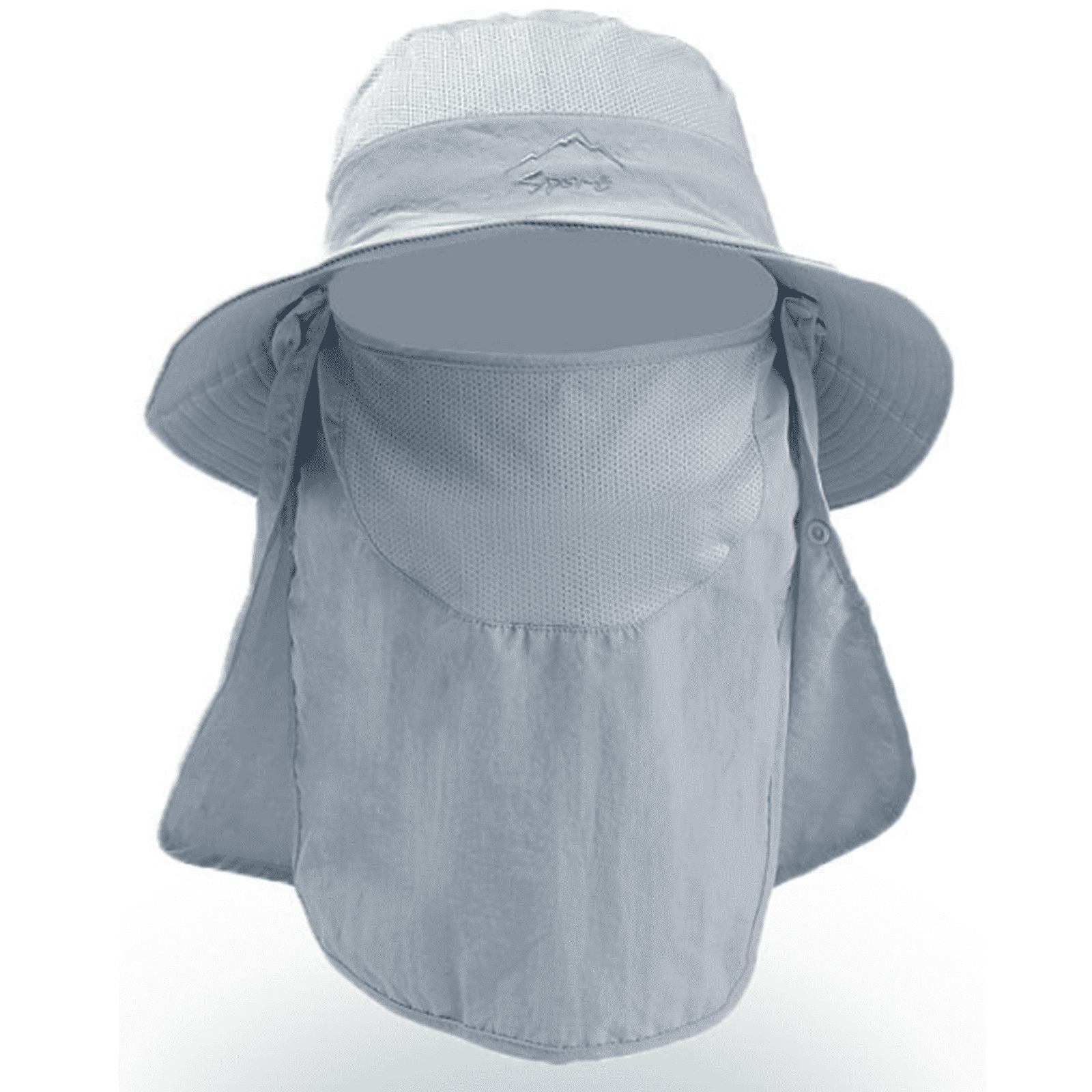 TELOLY Sun Hat One Size Fits All Face Hat Multi-Faceted Sun Protection ...