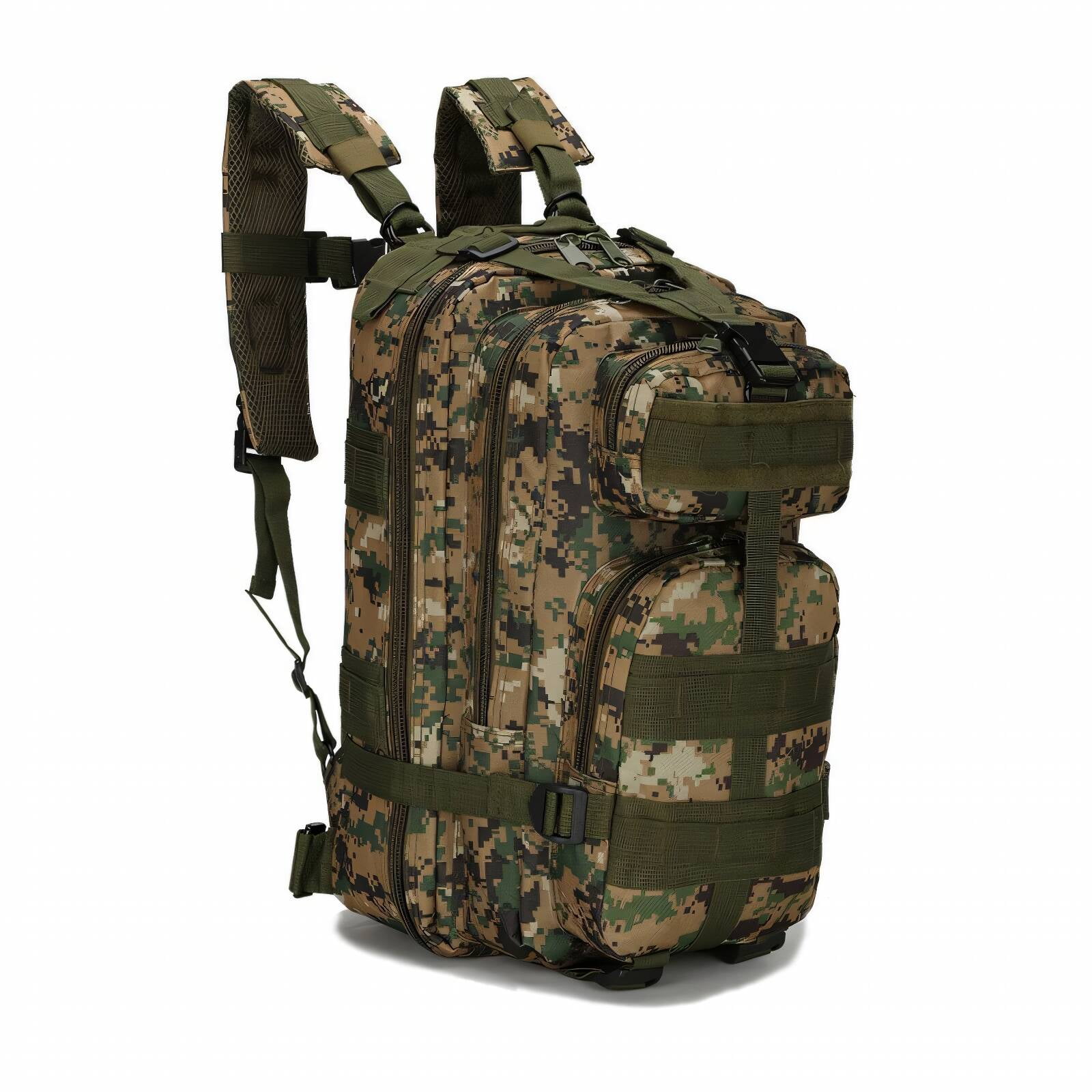 TELOLY Tactical Backpack Elastic Adjustable Straps Hunting Backpack ...