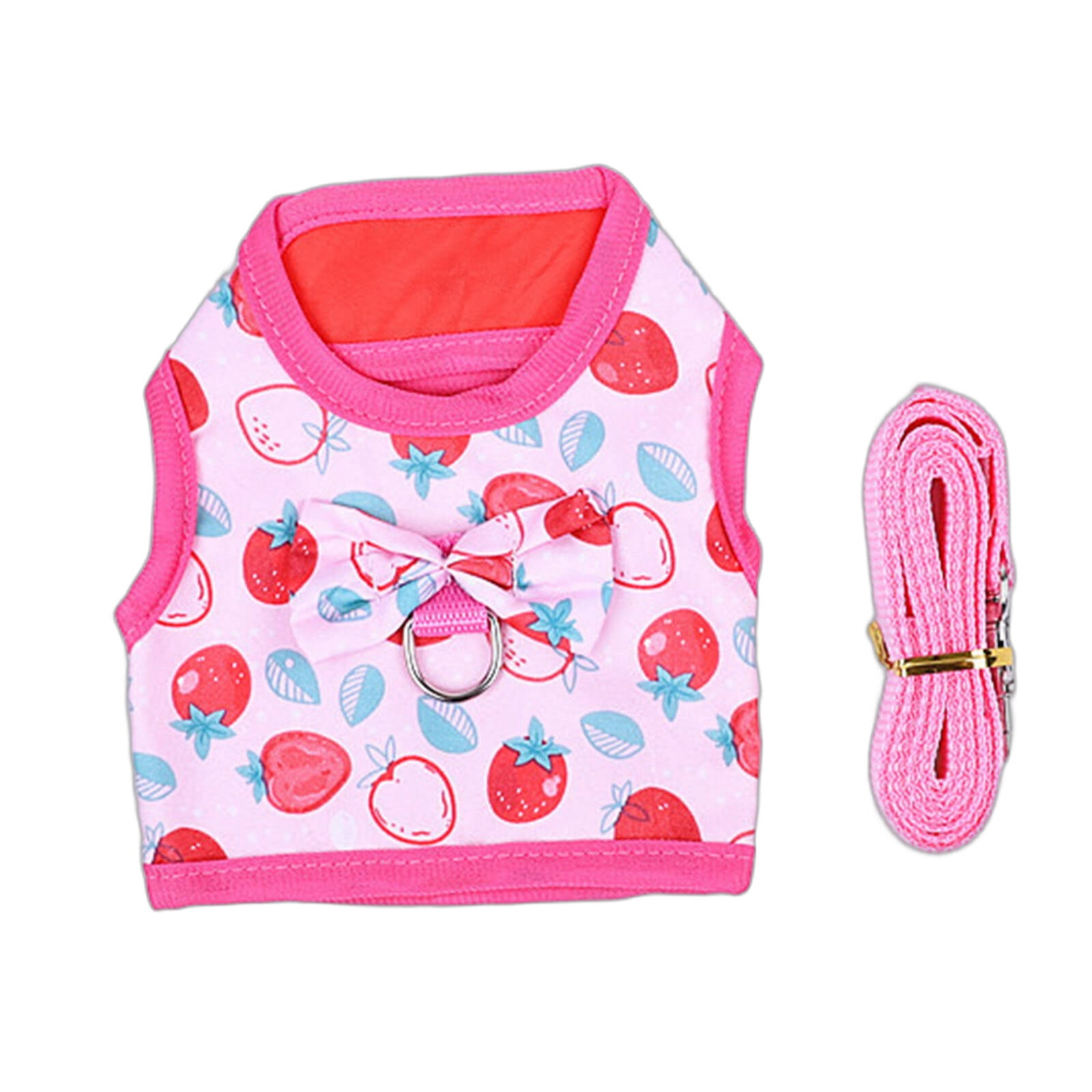 TELOLY Teacup Dog Harness,No Restriction Feel Cat Harness and Leash ...