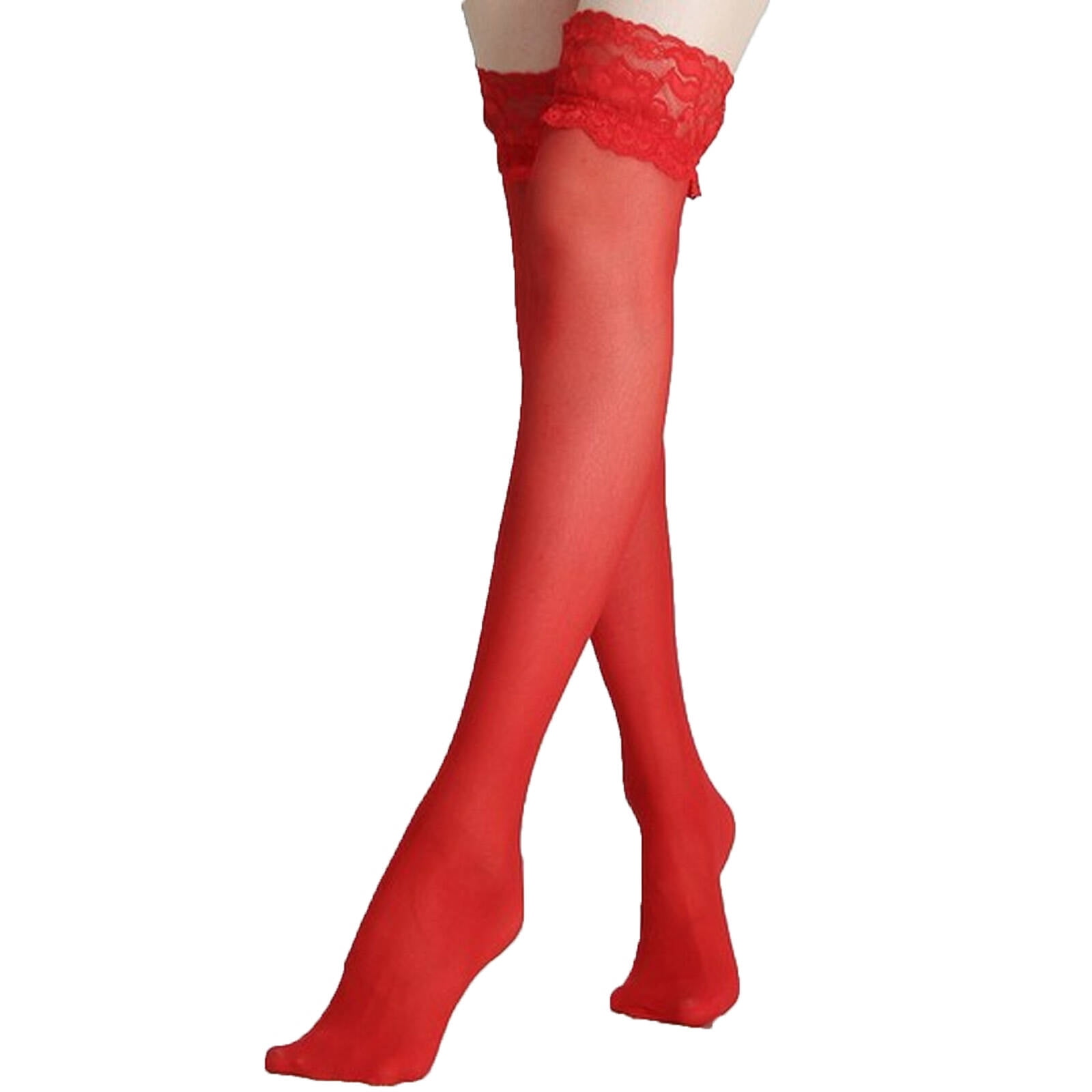 TELOLY Thigh High Socks,High-Leg Style Warm Tights,Soft Fabric ...
