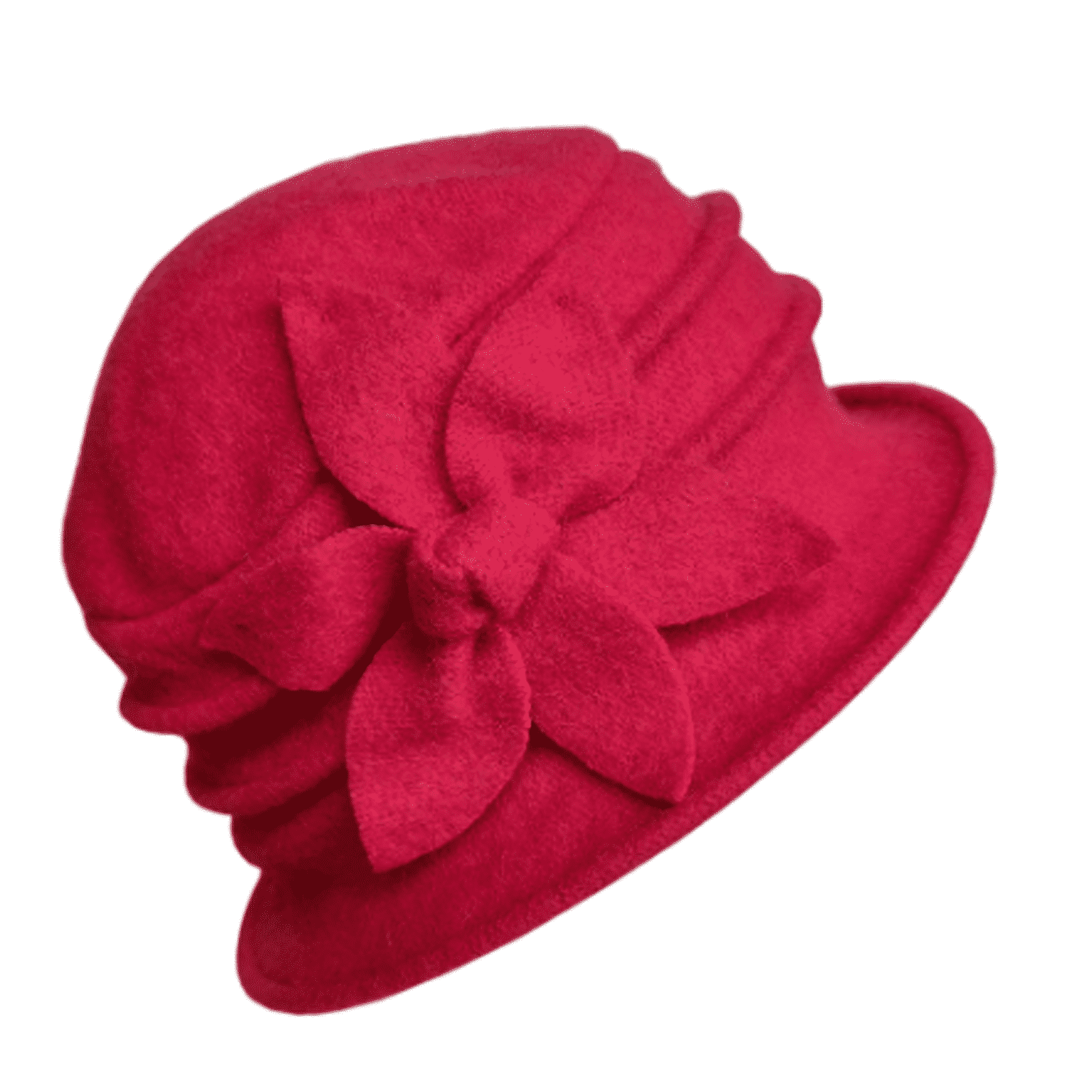 TELOLY Top Hat Winter Ladies Hexagonal Flowerpot Hat for Middle-Aged ...