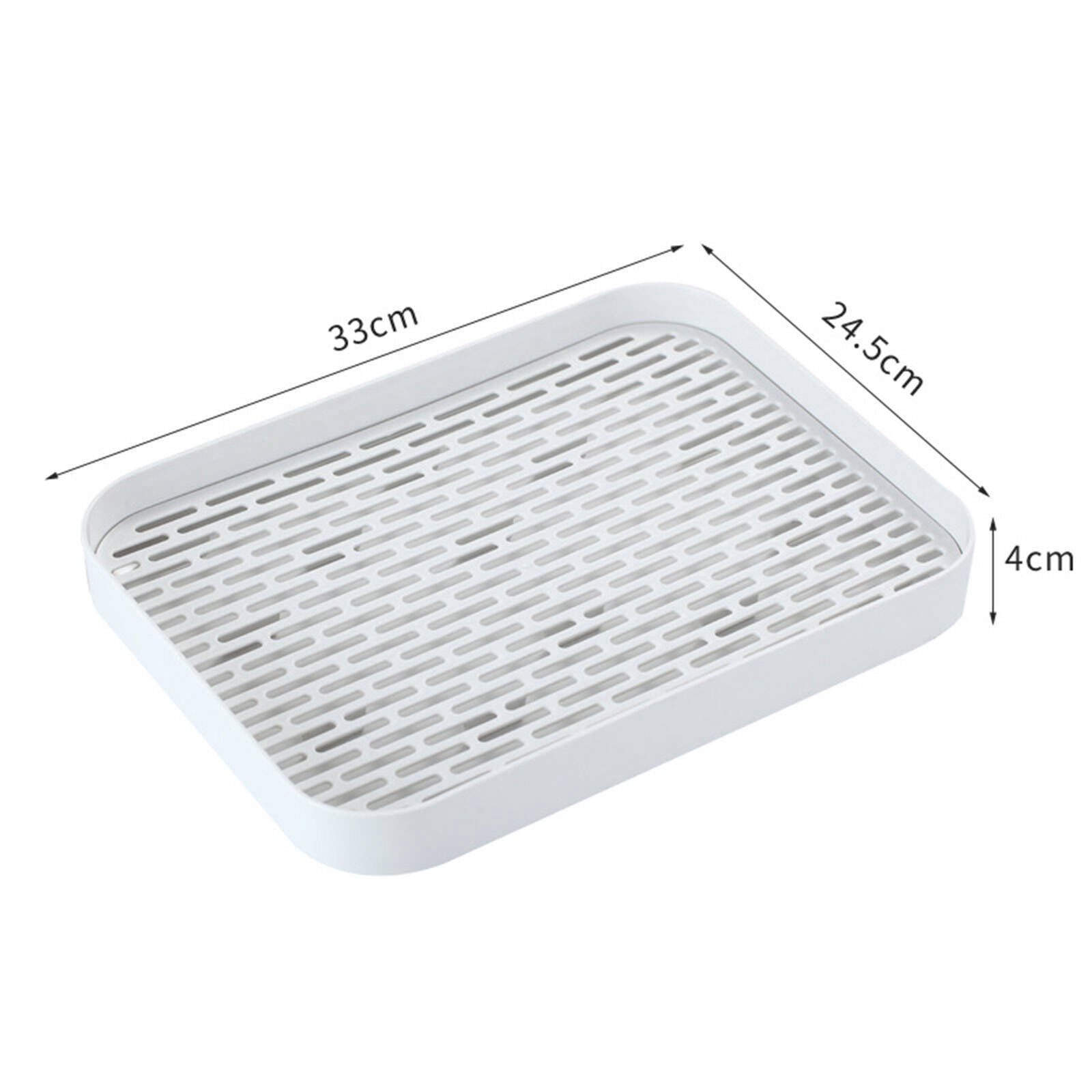 TELOLY Vanity Trays for Bathroom,Creative Double-Layer Design Coffee ...