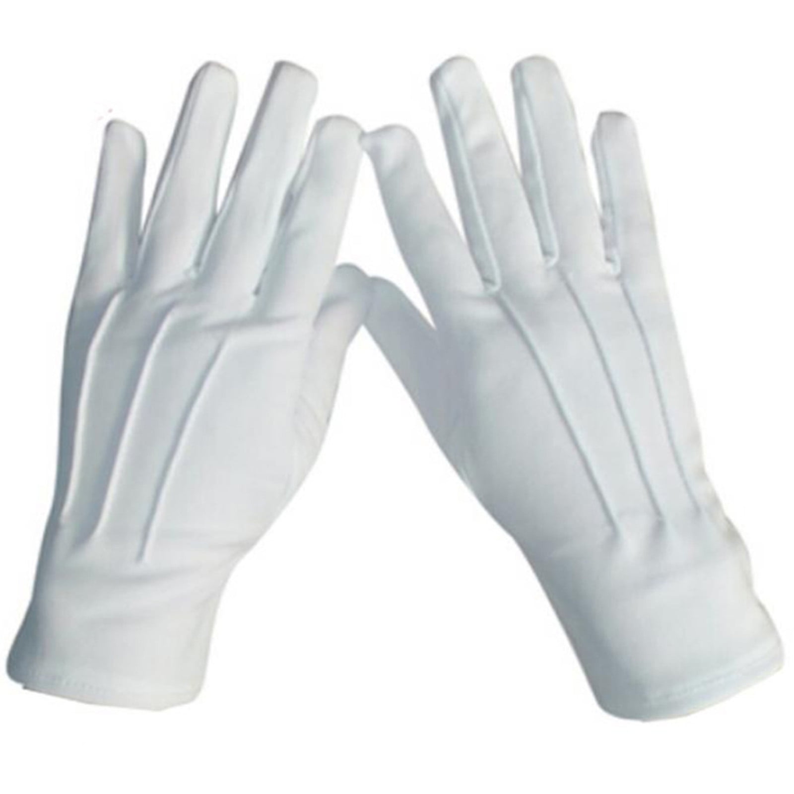 TELOLY White Gloves,Breathable and Not Stuffy White Gloves Women ...