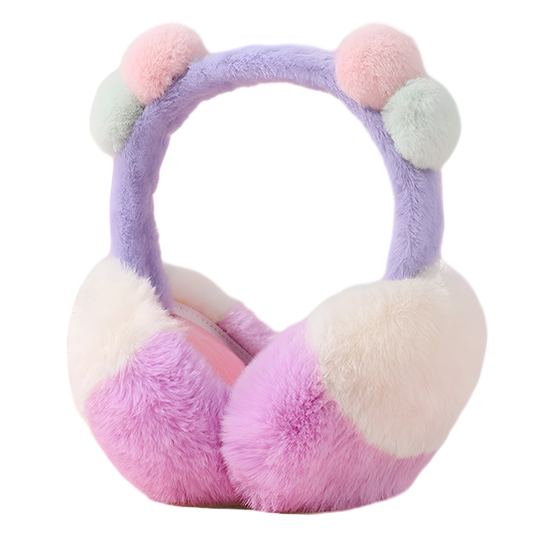 TELOLY Winter Earmuffs for Kids Girl Warm Ear Muffs Baby Boy Plush ...
