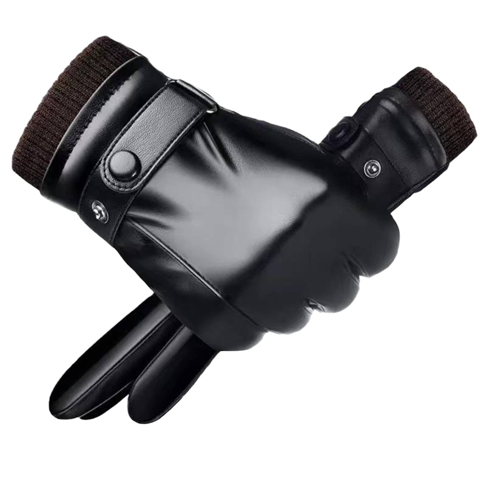 TELOLY Winter Gloves,High-Elastic Cuffs Work Gloves for Effective Heat Retention,Sensitive ...