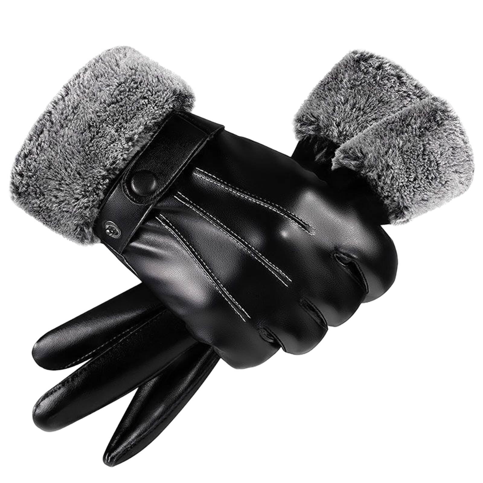 TELOLY Winter Gloves,High-Elastic Cuffs Work Gloves for Effective Heat ...