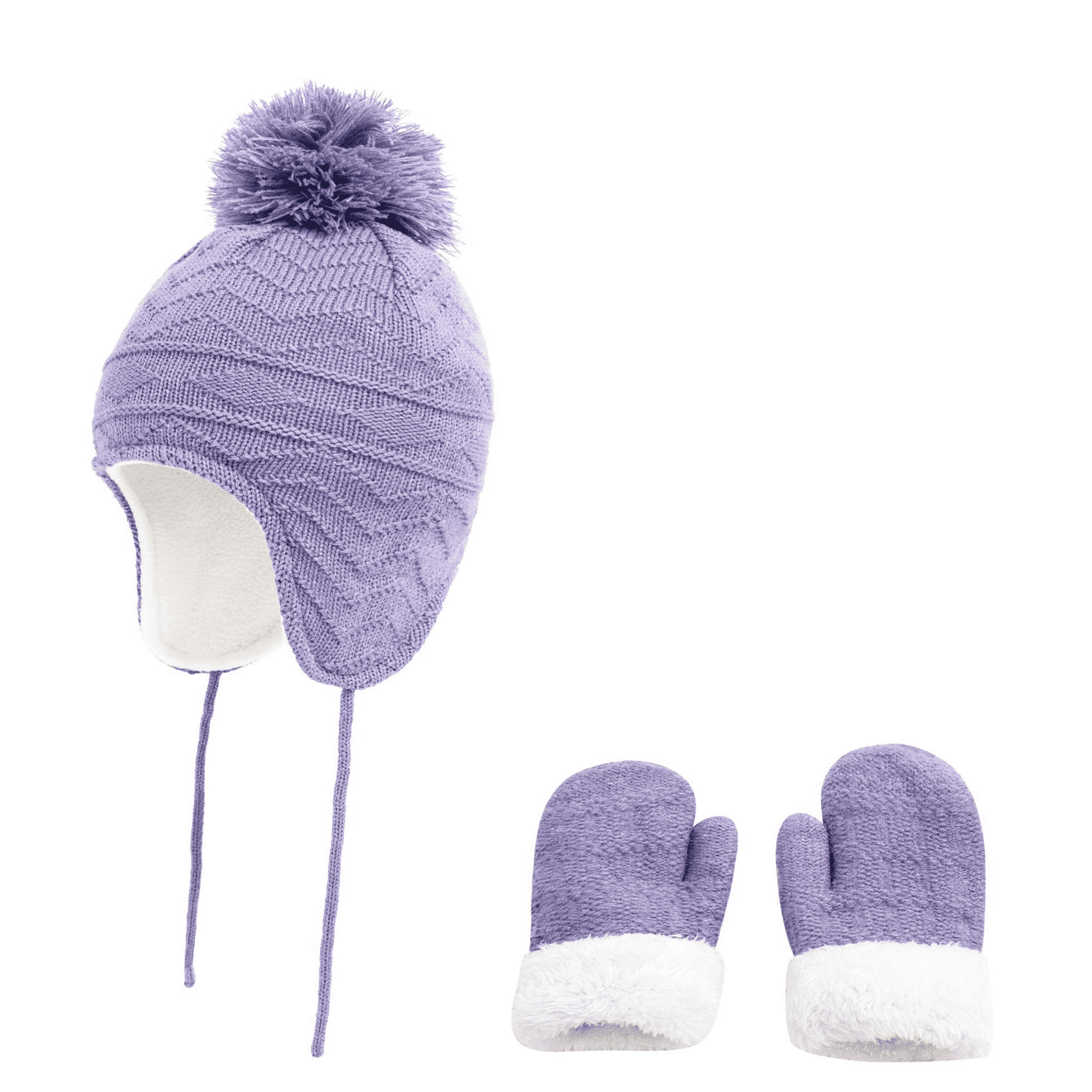 TELOLY Winter Warm Hats Plush Warmth Adorable Design Comfortable Fabric ...
