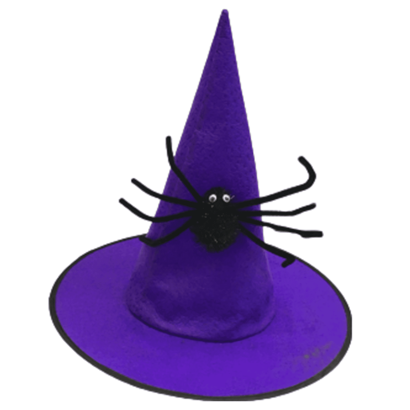 TELOLY Witch Hat Halloween Theme Witch'S Headdress Bright Colors ...