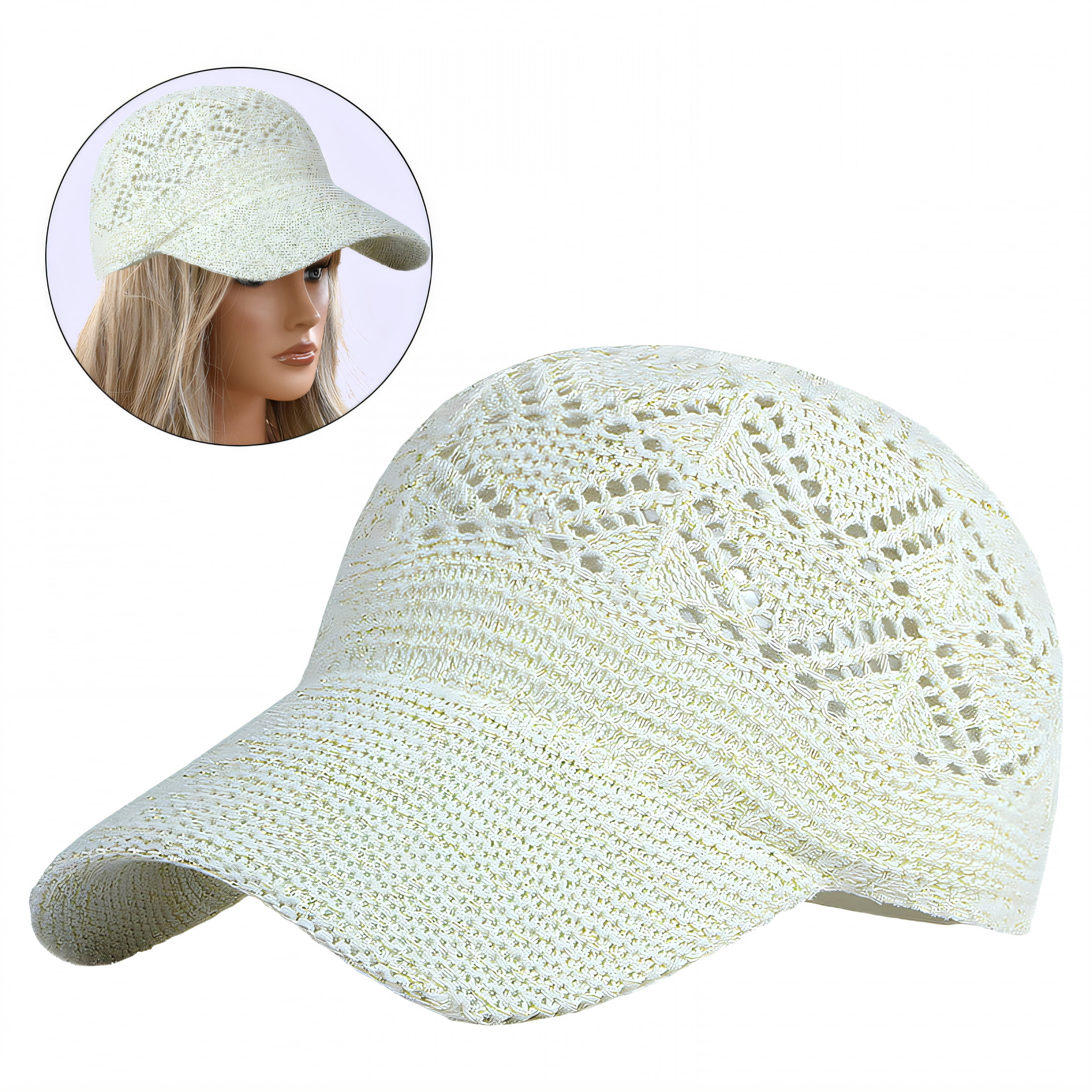 TELOLY Womens Baseball Caps,Breathable Mesh Baseball Cap Women,Cool ...