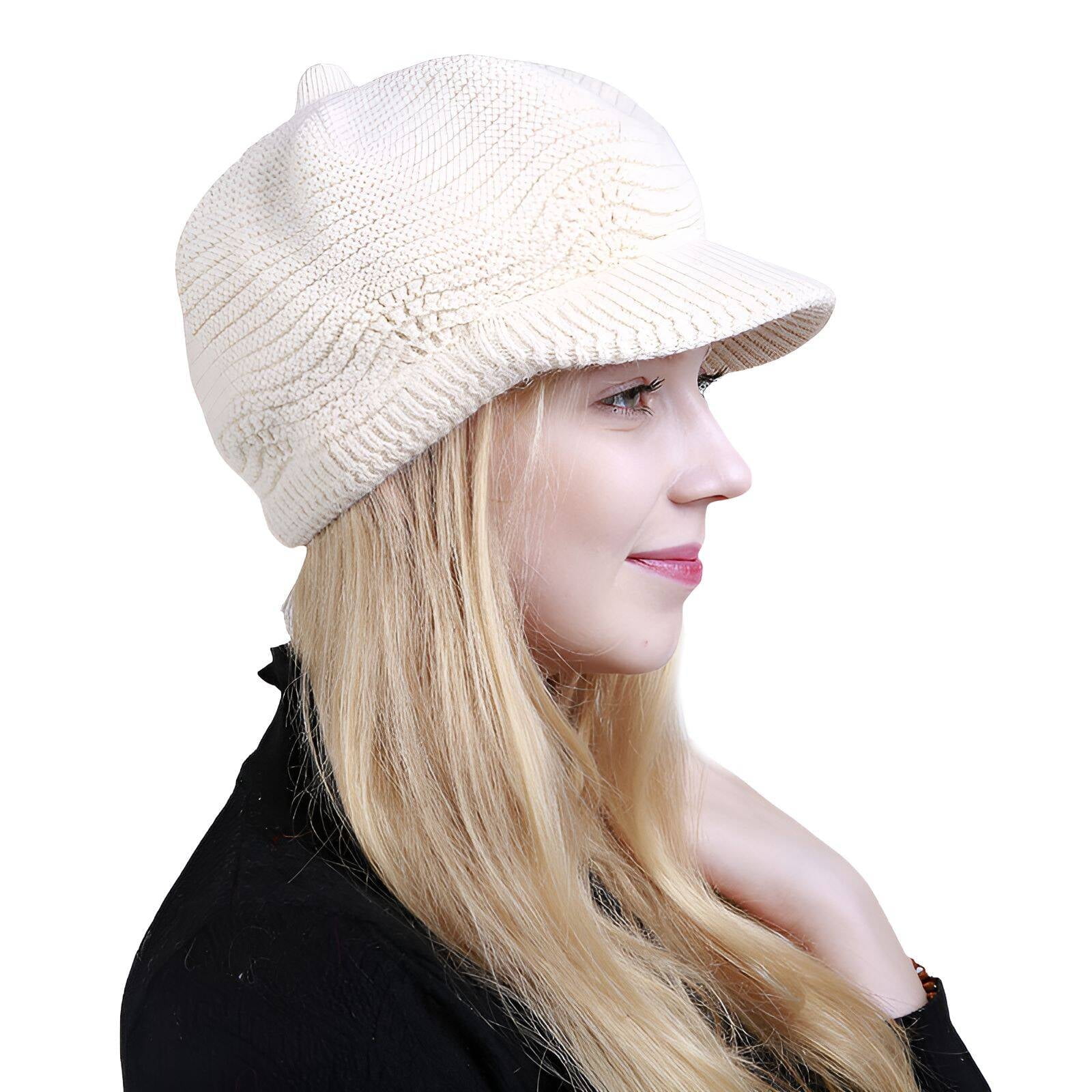 TELOLY Womens Beanie,Vintage-Inspired Aesthetic Crochet Hat,Showcases ...
